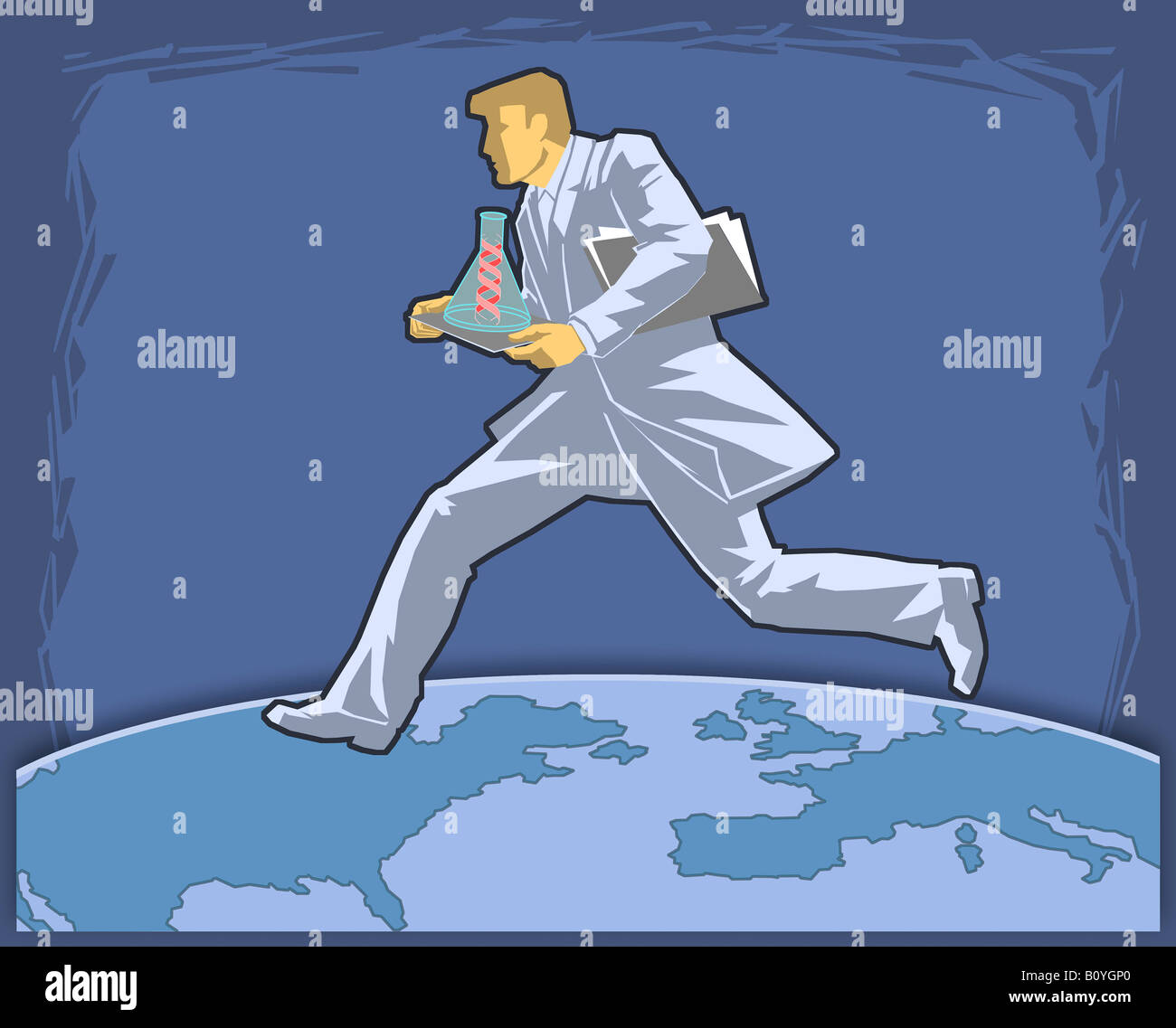 Scientist running hi-res stock photography and images - Alamy