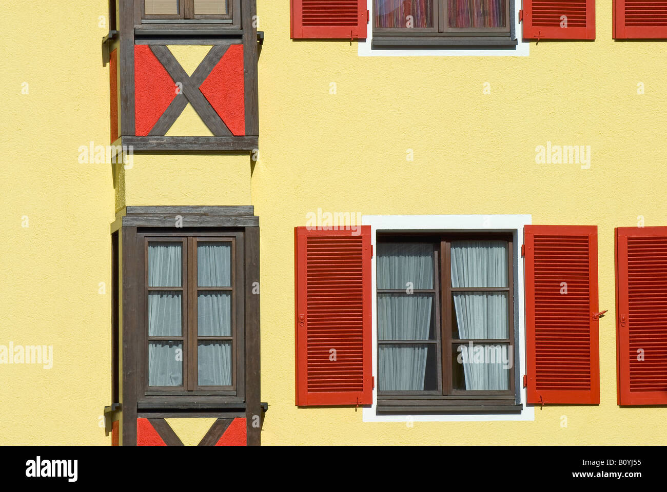 Germany, Baden, Stockach, Cladding with regional crest Stock Photo - Alamy
