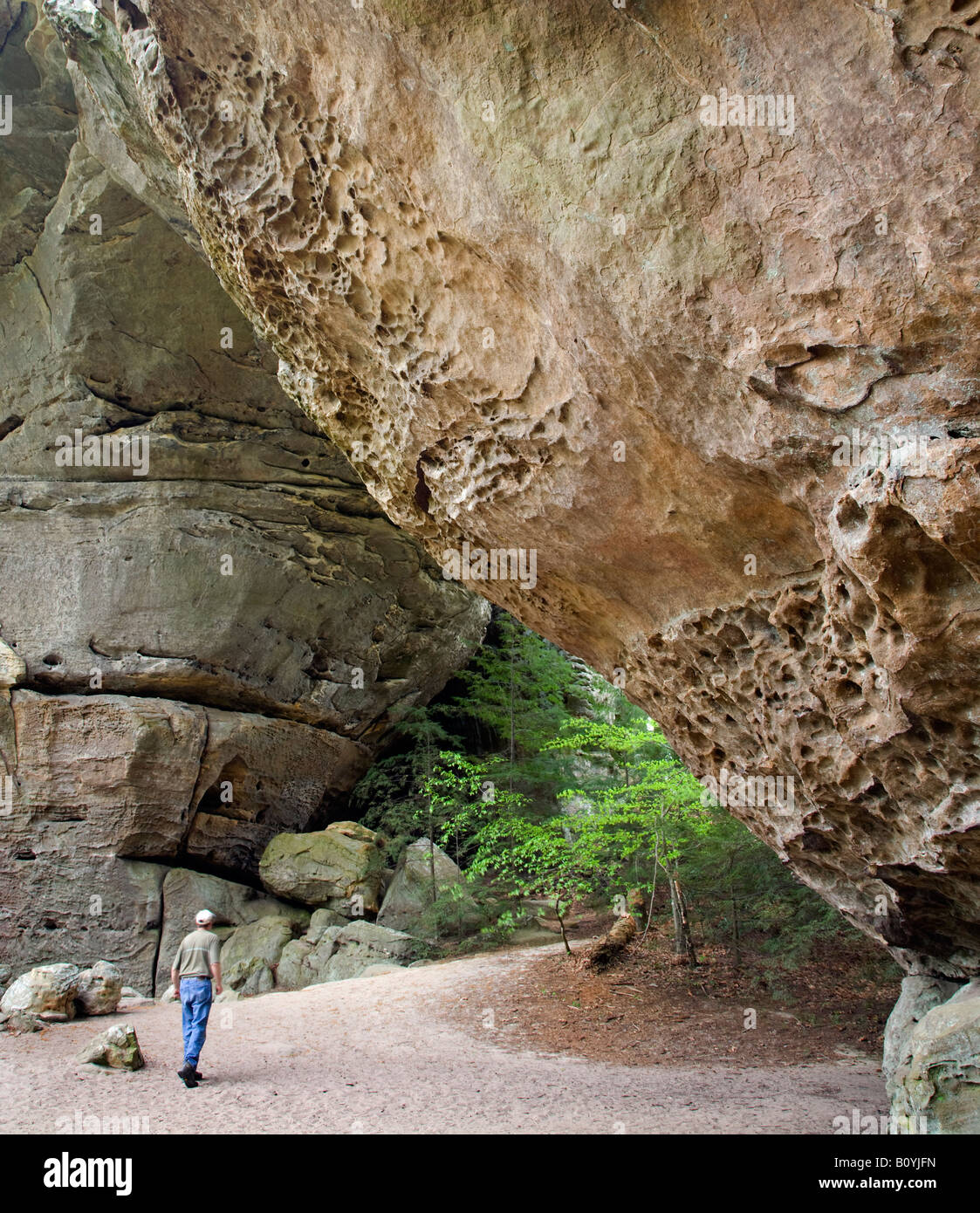 Twin arches big south fork hi-res stock photography and images - Alamy