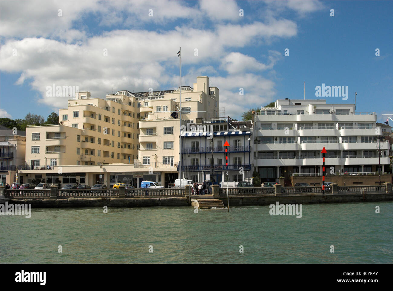 Victoria Parade, Cowes, Isle of Wight Stock Photo - Alamy