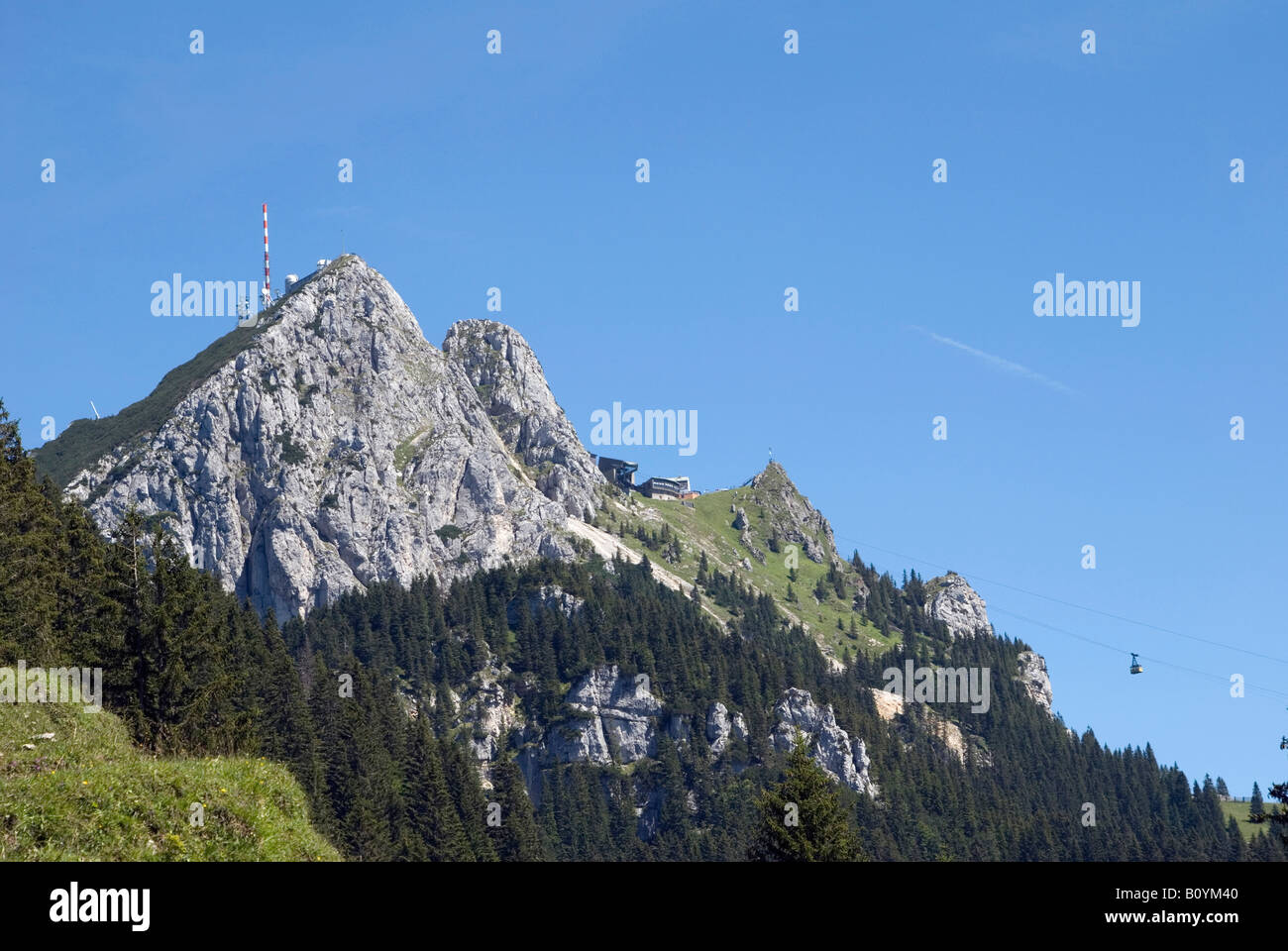 Germany, Bavaria, Wendelstein, mountain range Stock Photo - Alamy