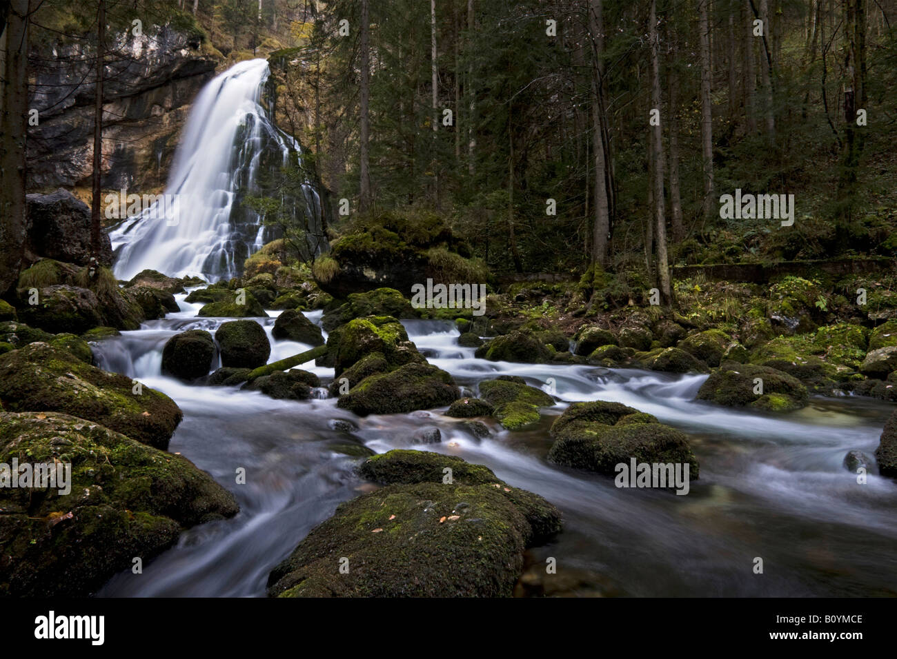 Austria, Golling, Waterfall Stock Photo - Alamy