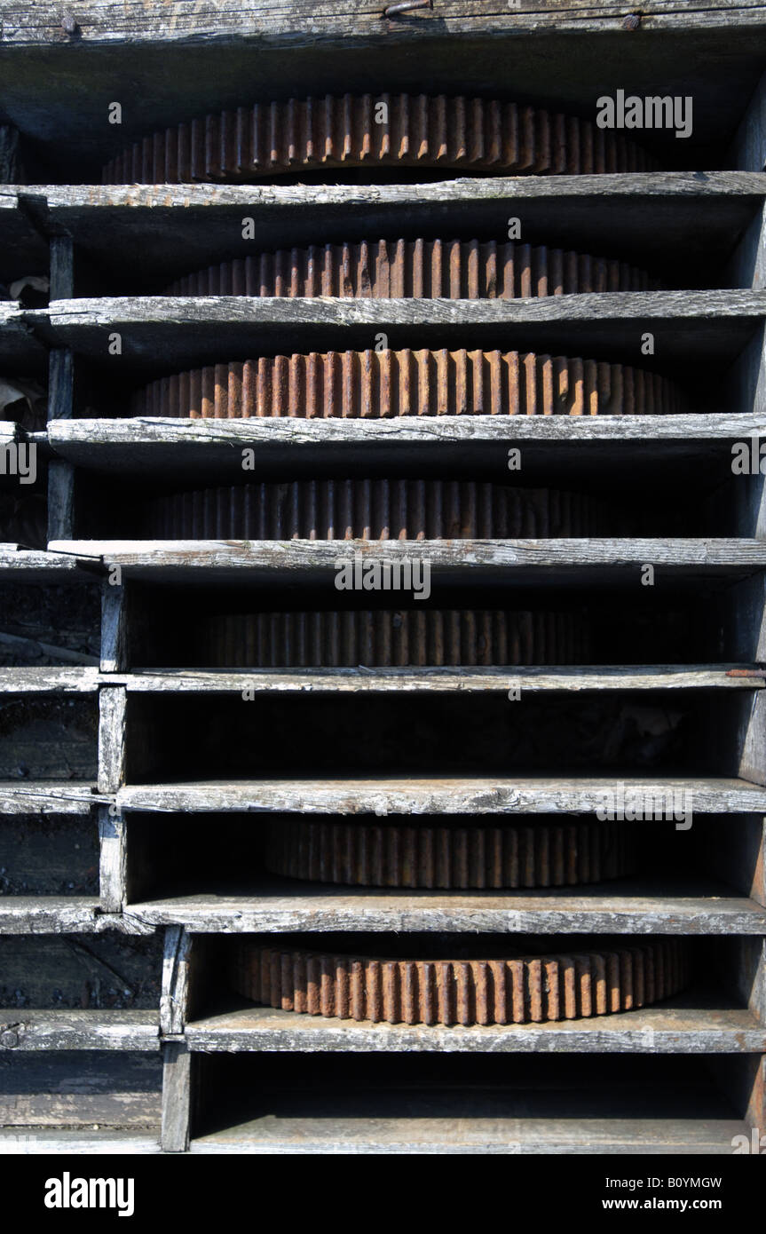 Gears in a Box Stock Photo - Alamy