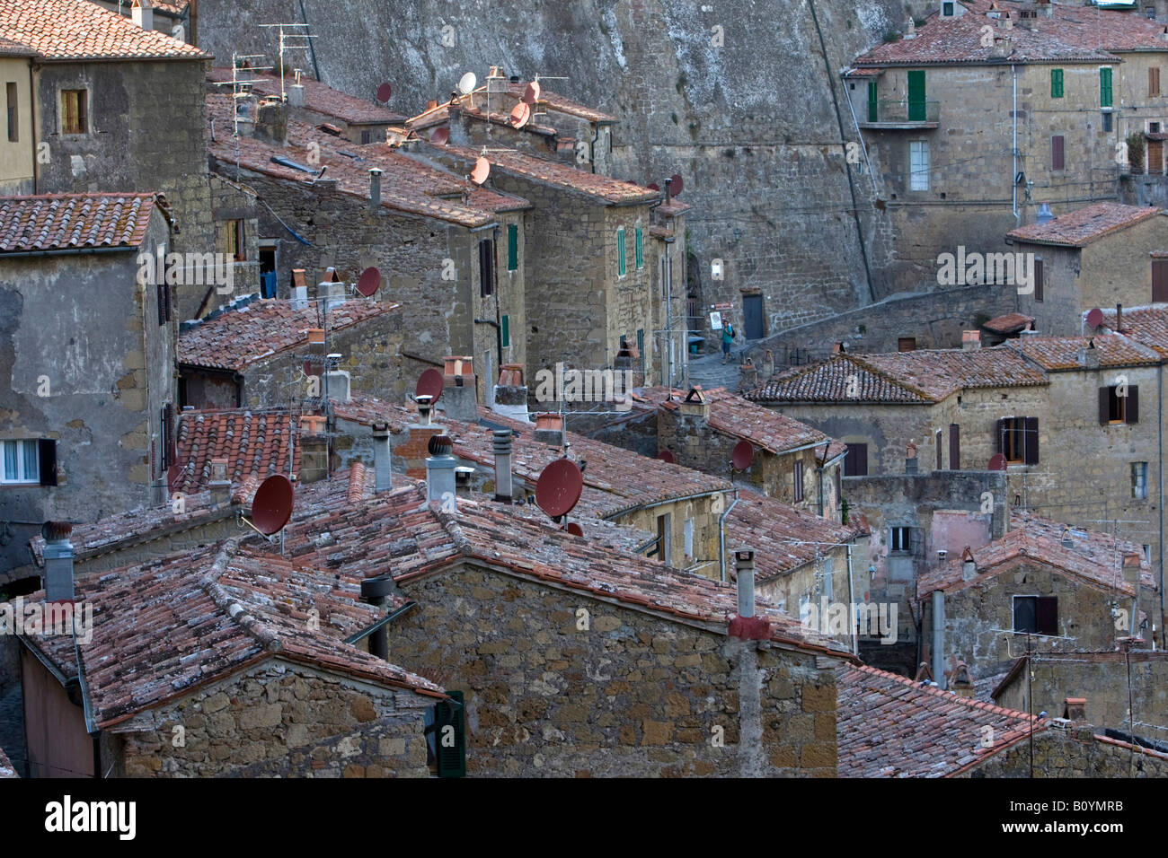 Italy, Tuscany, Sorano Stock Photo - Alamy