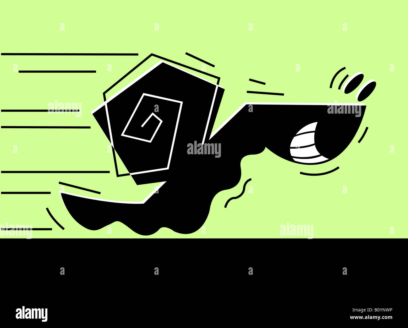 Fast moving snail hi-res stock photography and images - Alamy