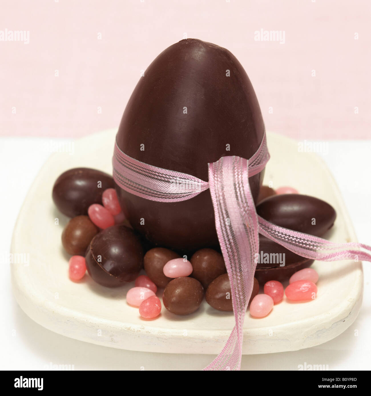 Chocolate Easter eggs Stock Photo - Alamy