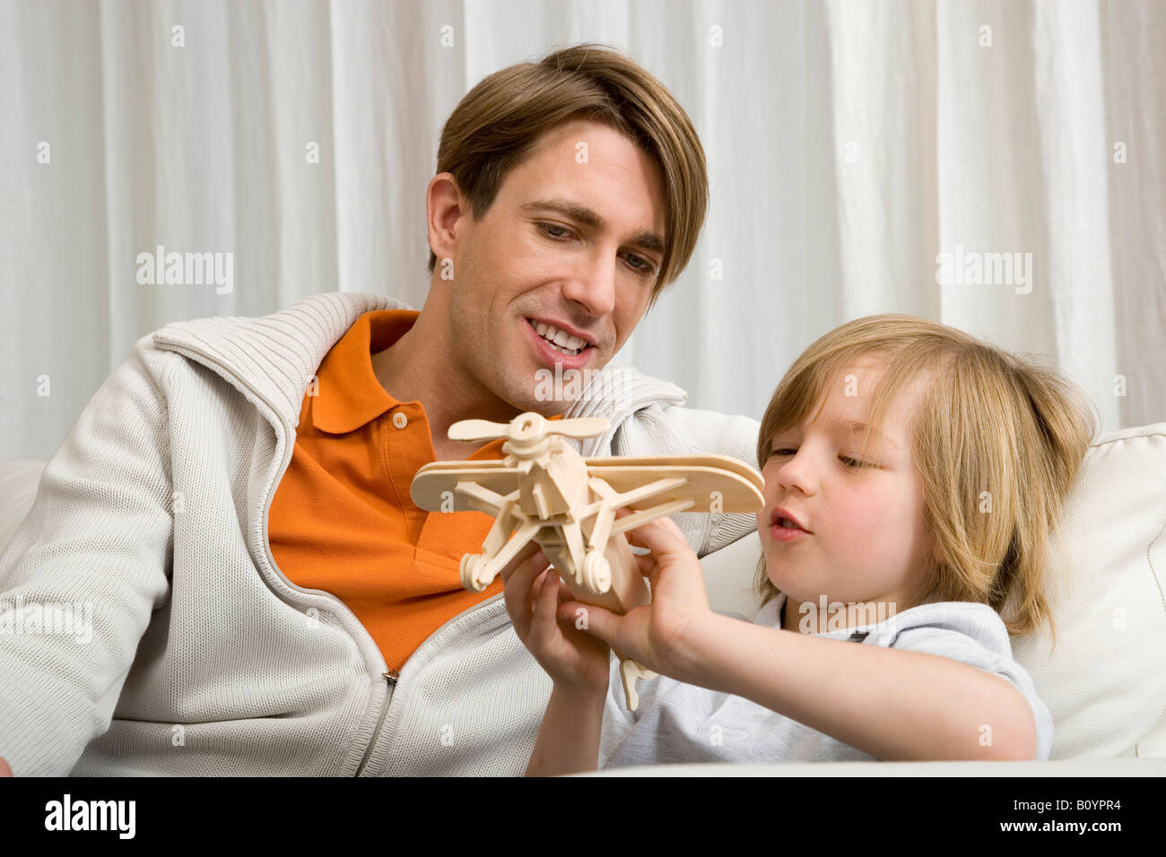Father son models hi-res stock photography and images - Alamy