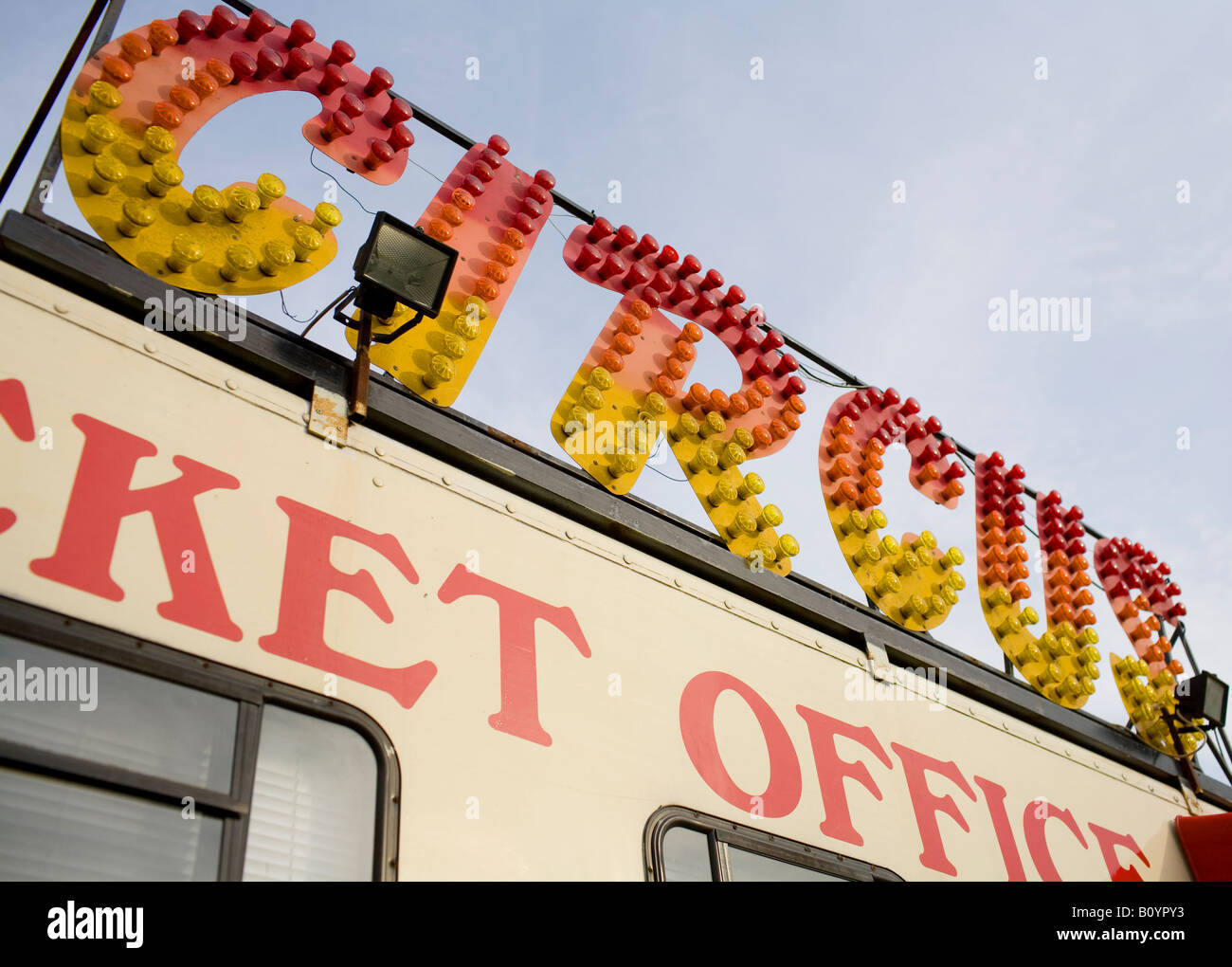 Circus sign hi-res stock photography and images - Alamy