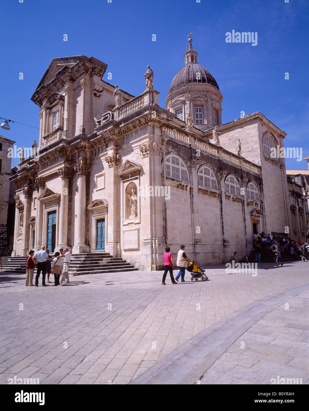 The Cathedral of the Assumption of the Virgin, Dubrovnik, Southern ...