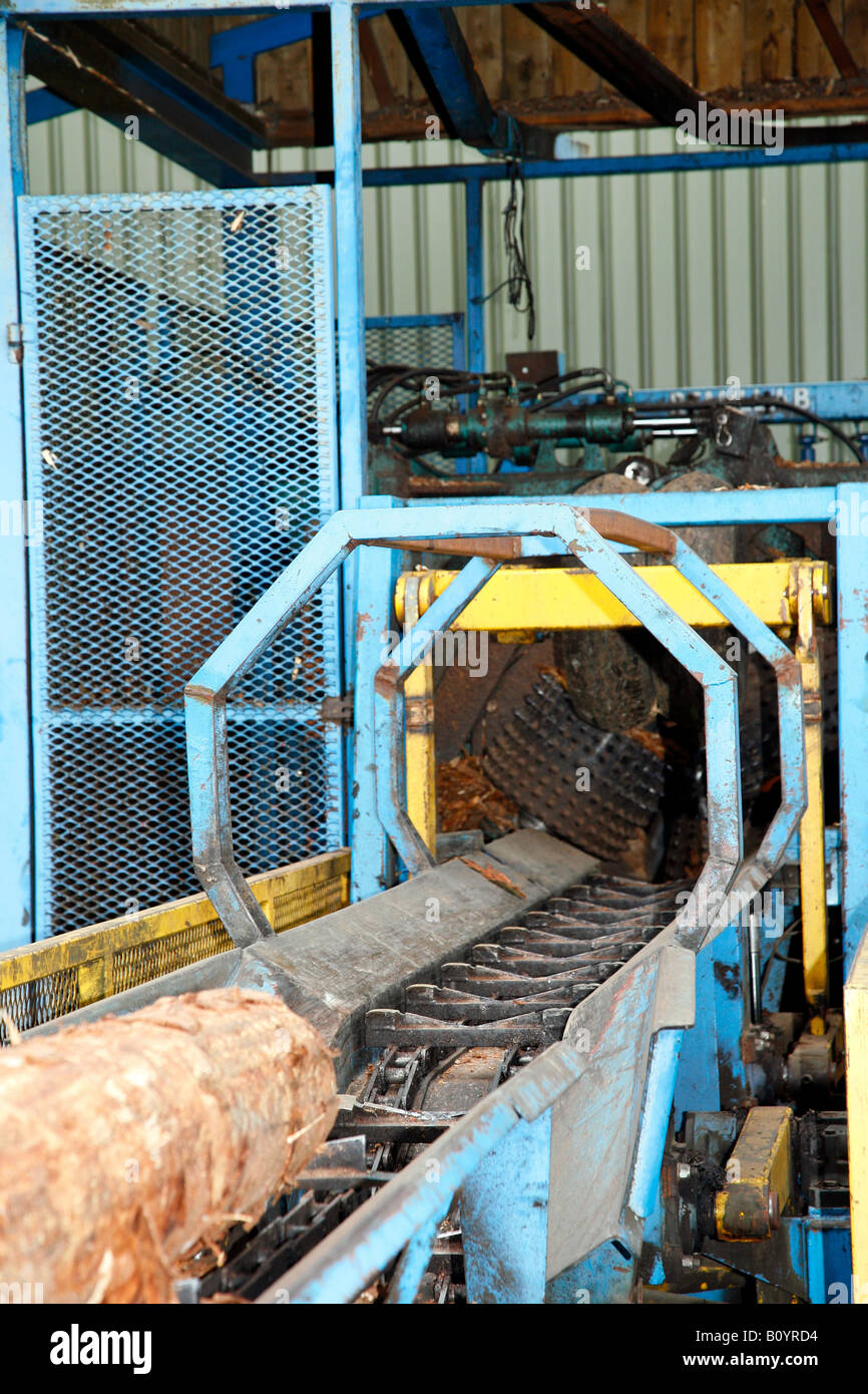 Timber construction materials produced burnroot hi-res stock ...