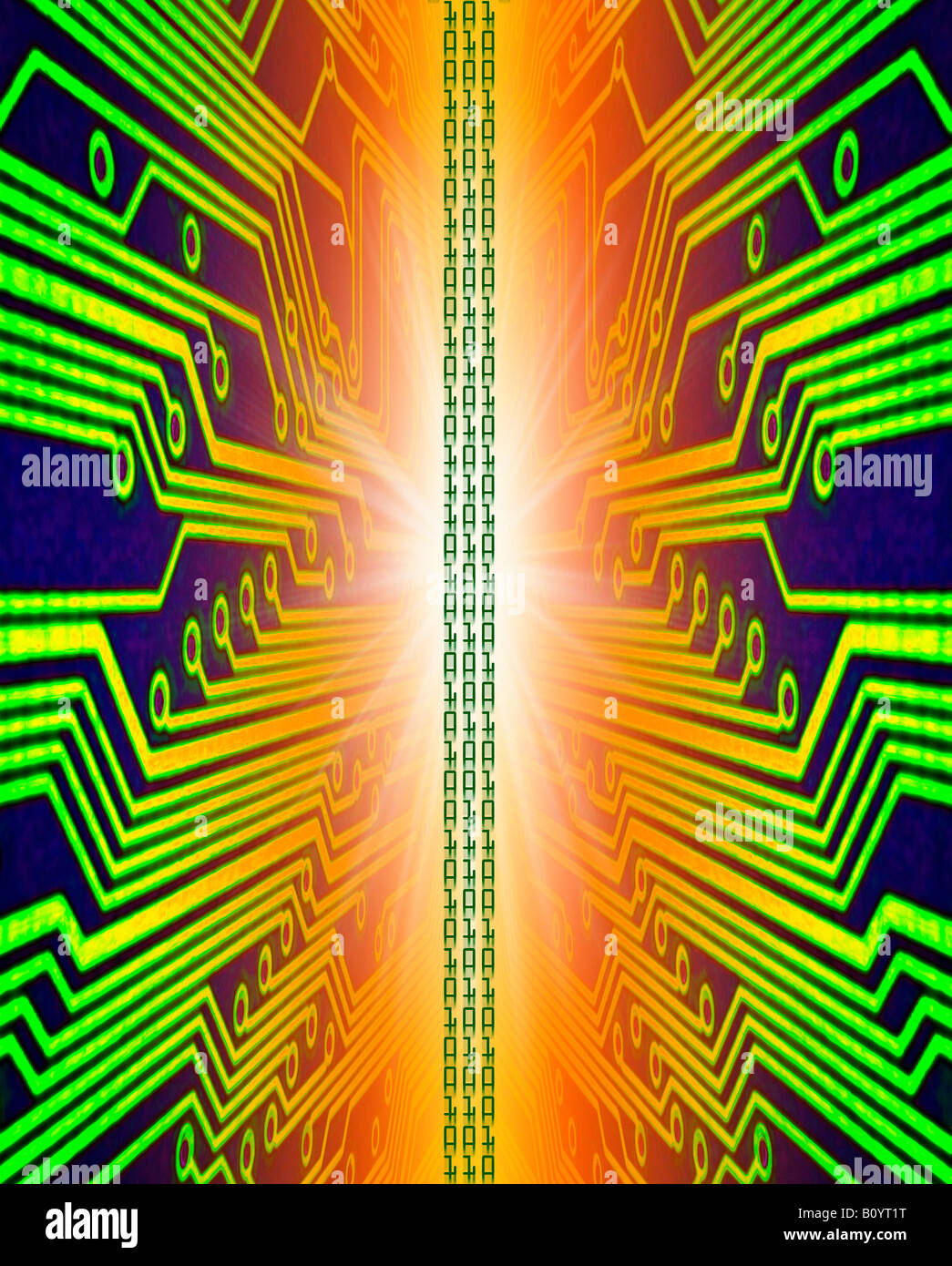 High-Tech Technology Abstract Stock Photo - Alamy