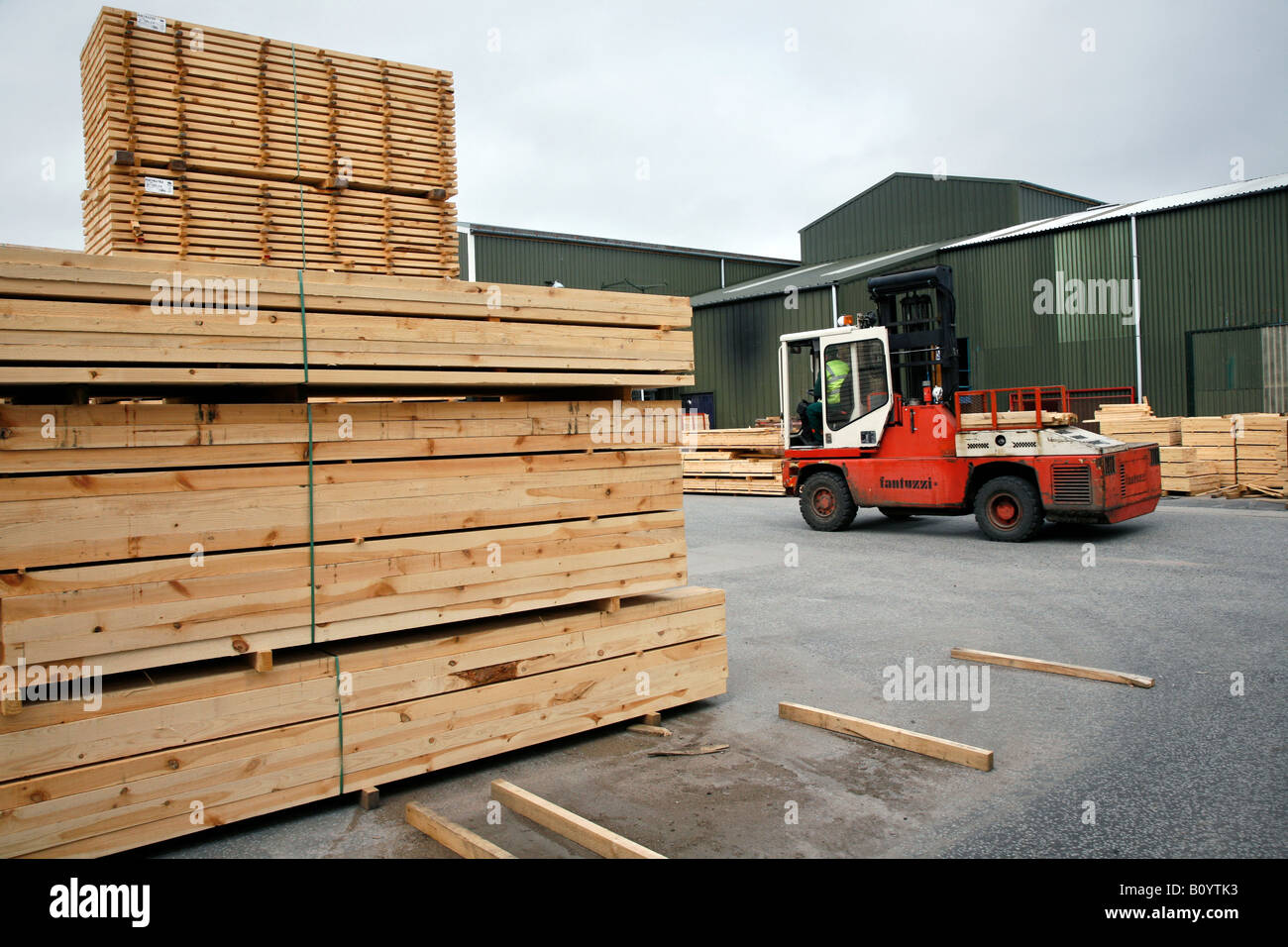 Timber Planks Construction Materials High Resolution Stock Photography ...