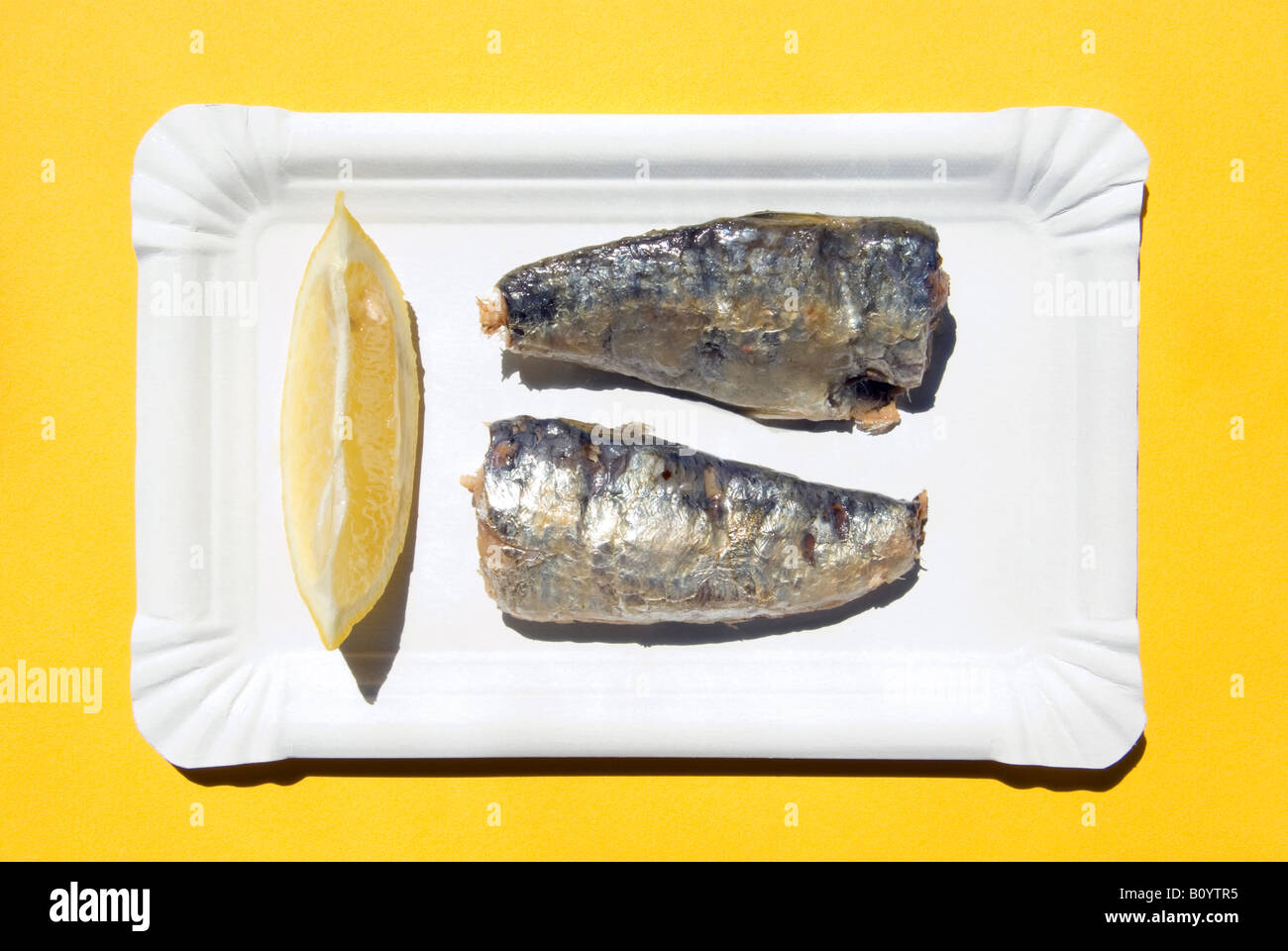 Fish herring on plate hi-res stock photography and images - Alamy
