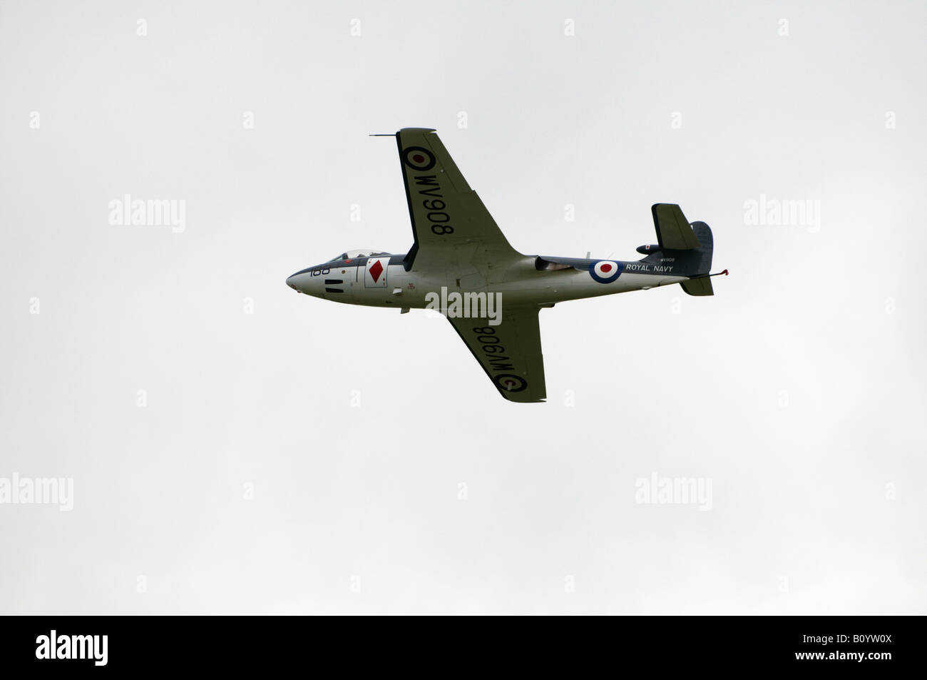 Hawker Sea Hawk RN Duxford Spring Air Show 2008 Stock Photo - Alamy