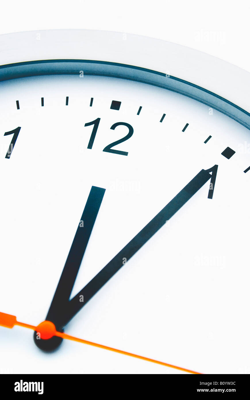 Clock face, close-up Stock Photo - Alamy