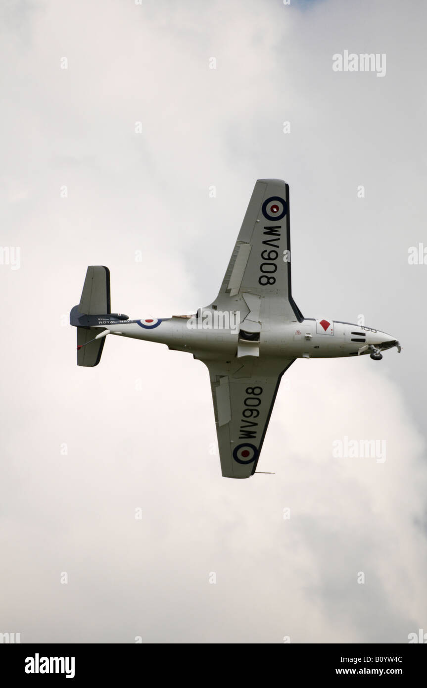 Hawker Sea Hawk RN Duxford Spring Air Show 2008 Stock Photo - Alamy