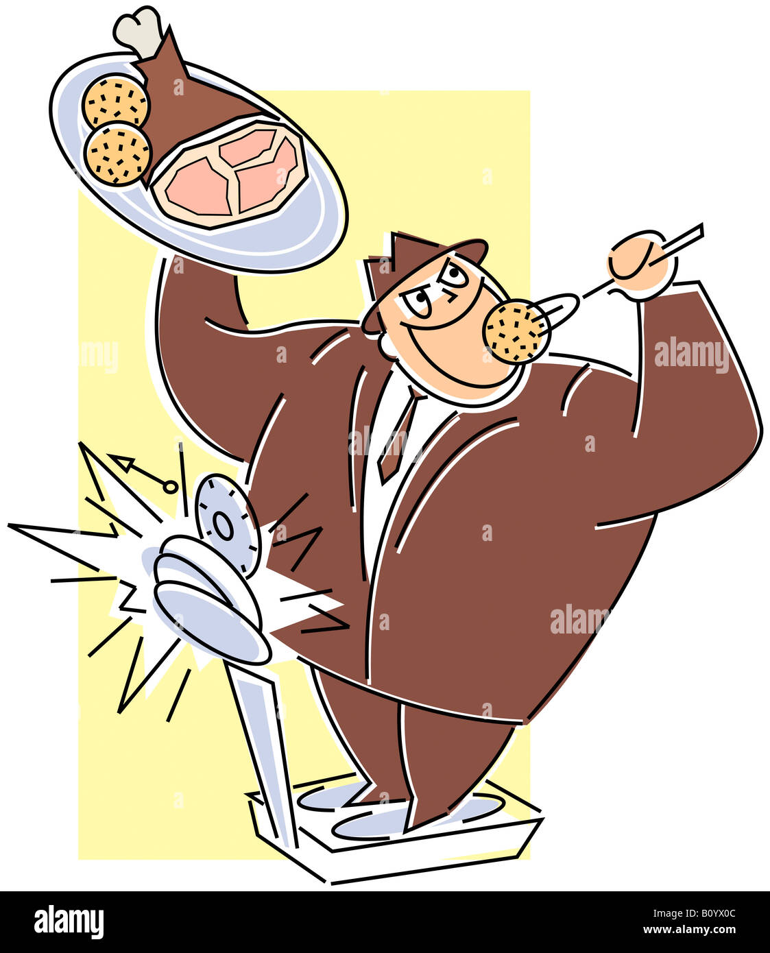 Meat joint drawing hi-res stock photography and images - Alamy