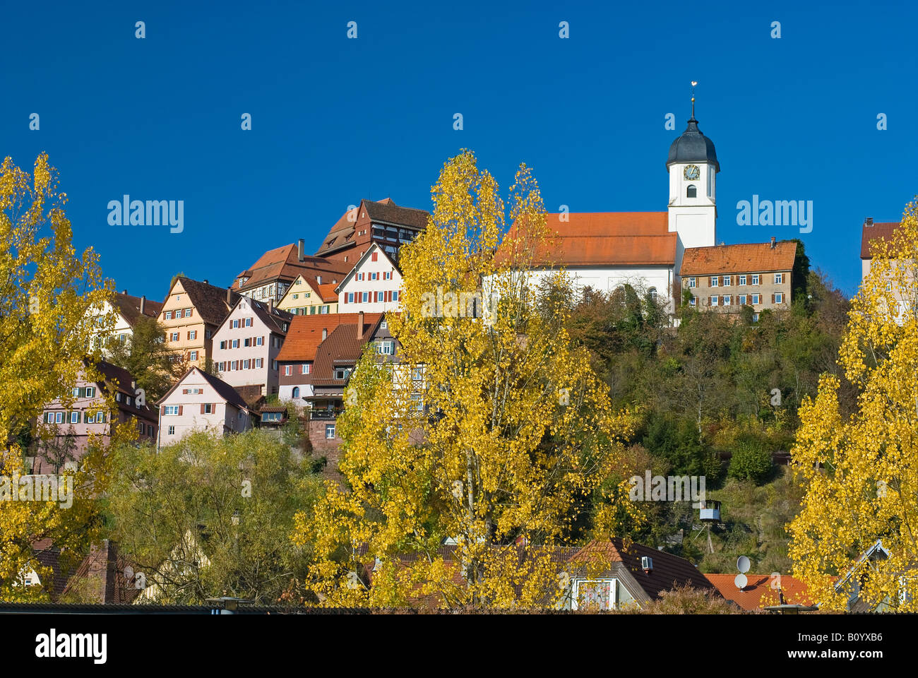 Germany, Black foest, Altensteig, Cityscape Stock Photo - Alamy