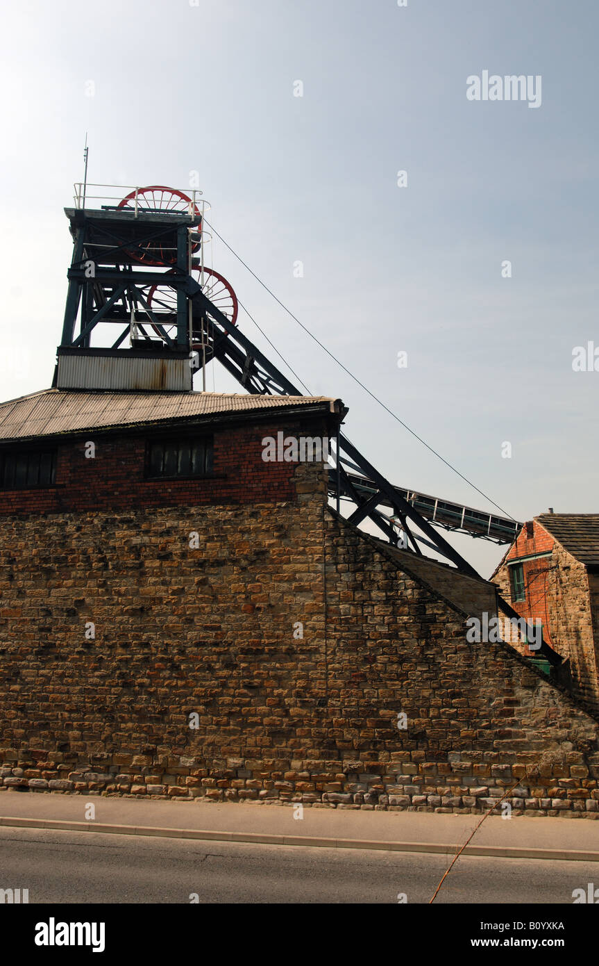 National Coal Mining Museum for England Stock Photo - Alamy