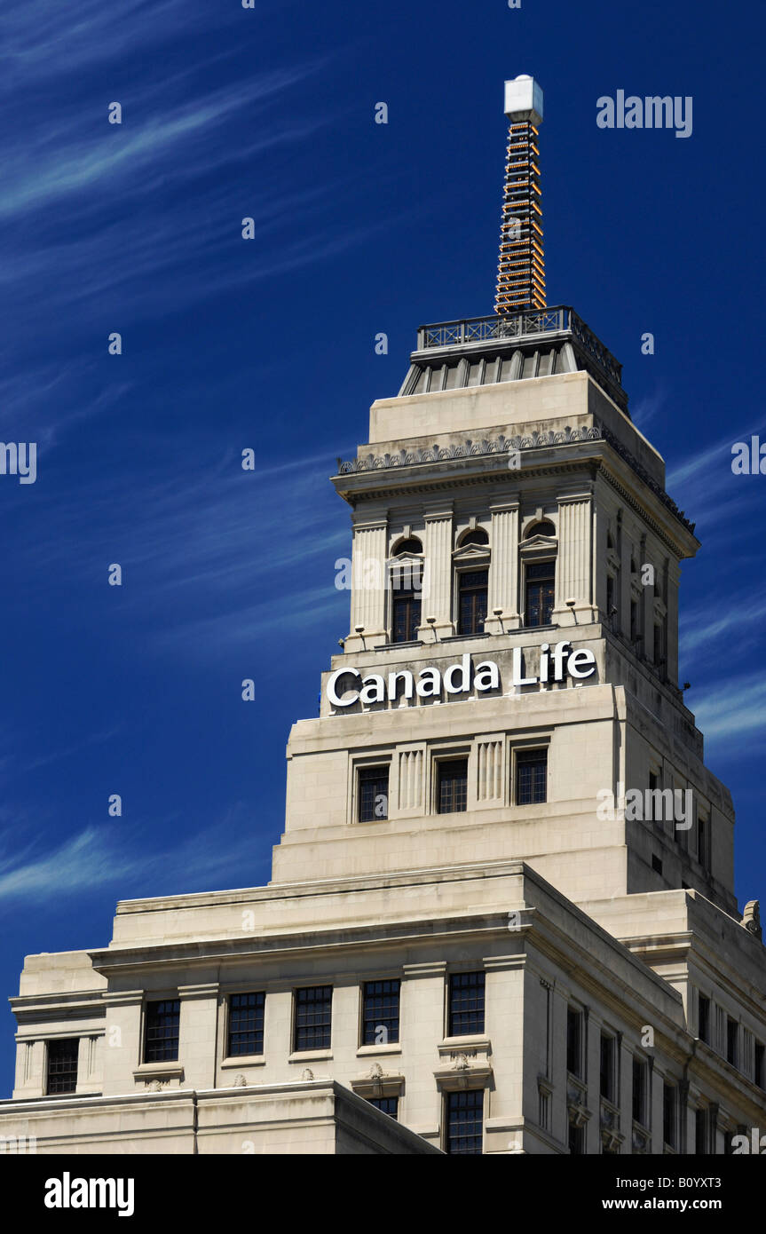 The Canada Life Building Stock Photo - Alamy