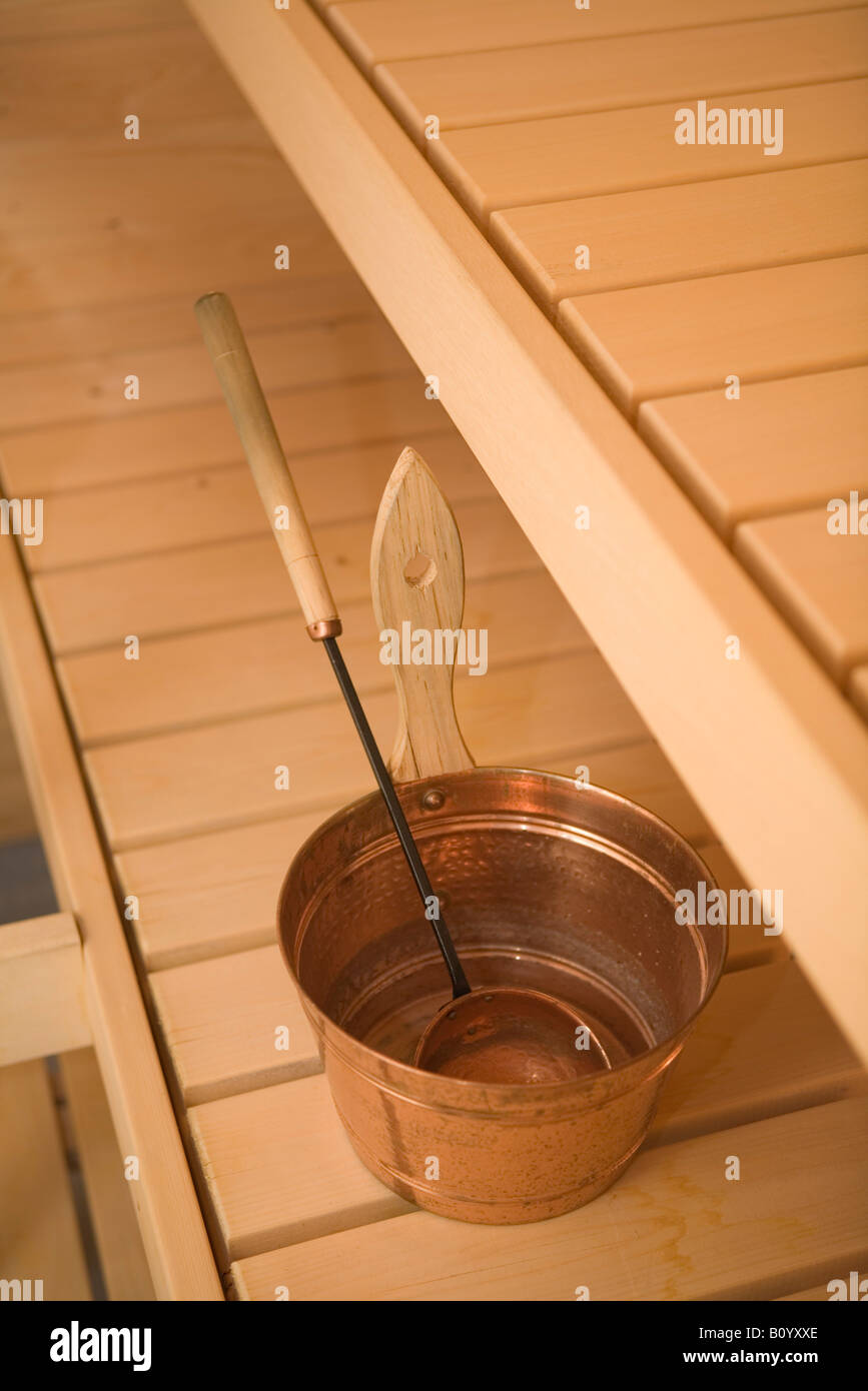 Sauna platform hi-res stock photography and images - Alamy