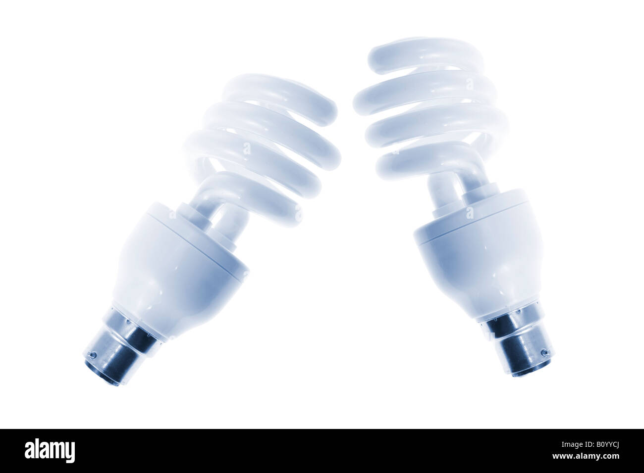 Compact Fluorescent Light Bulbs Stock Photo - Alamy