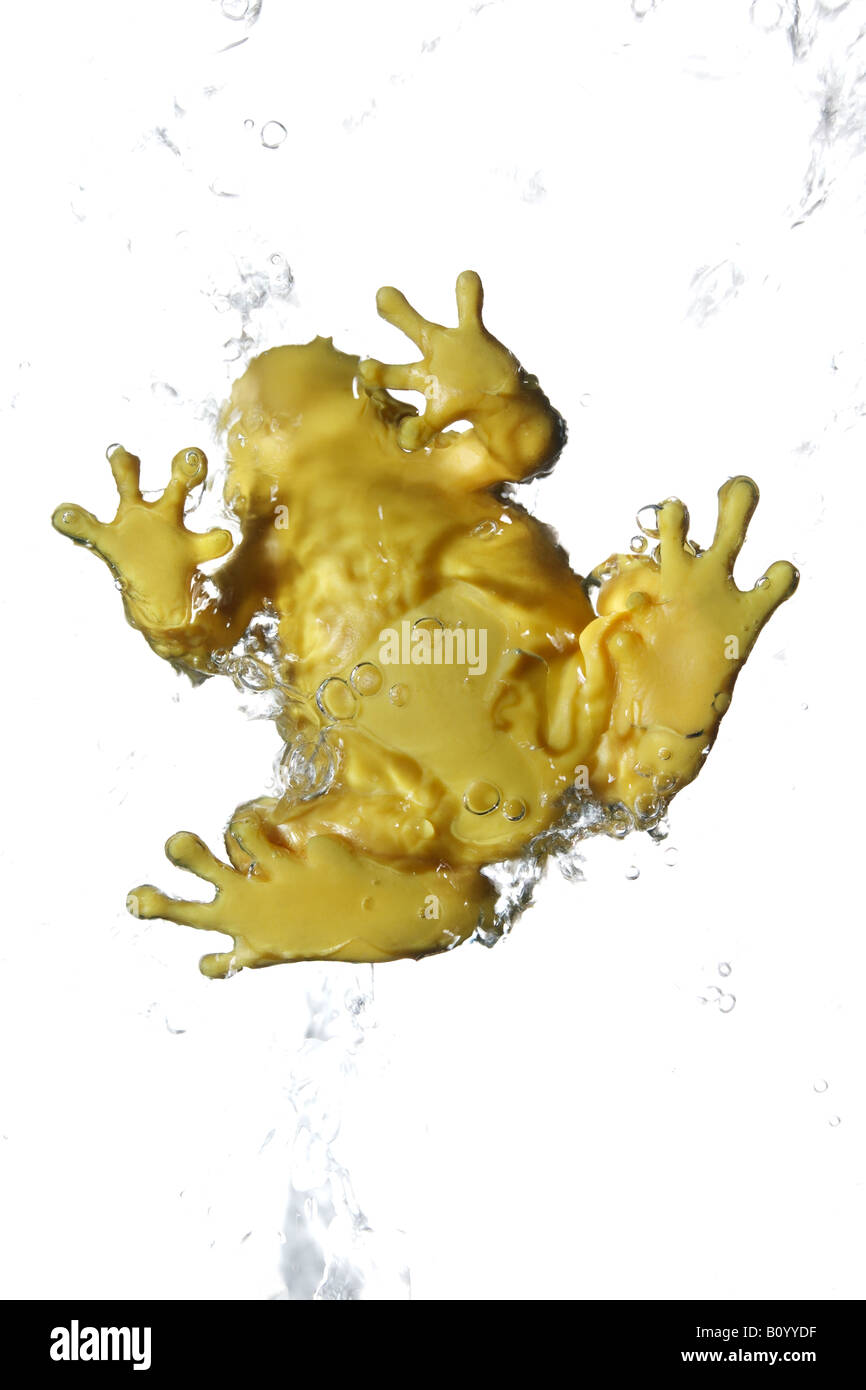 Frog Splash, Close-up, Abstract Stock Photo - Alamy