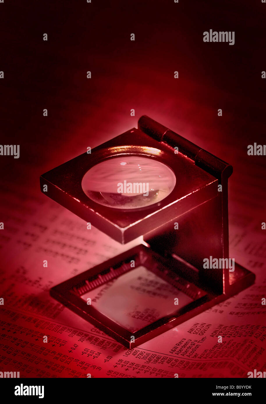 picture of the magnifying glass Stock Photo - Alamy