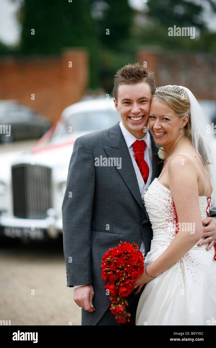 Bride and Groom Stock Photo - Alamy