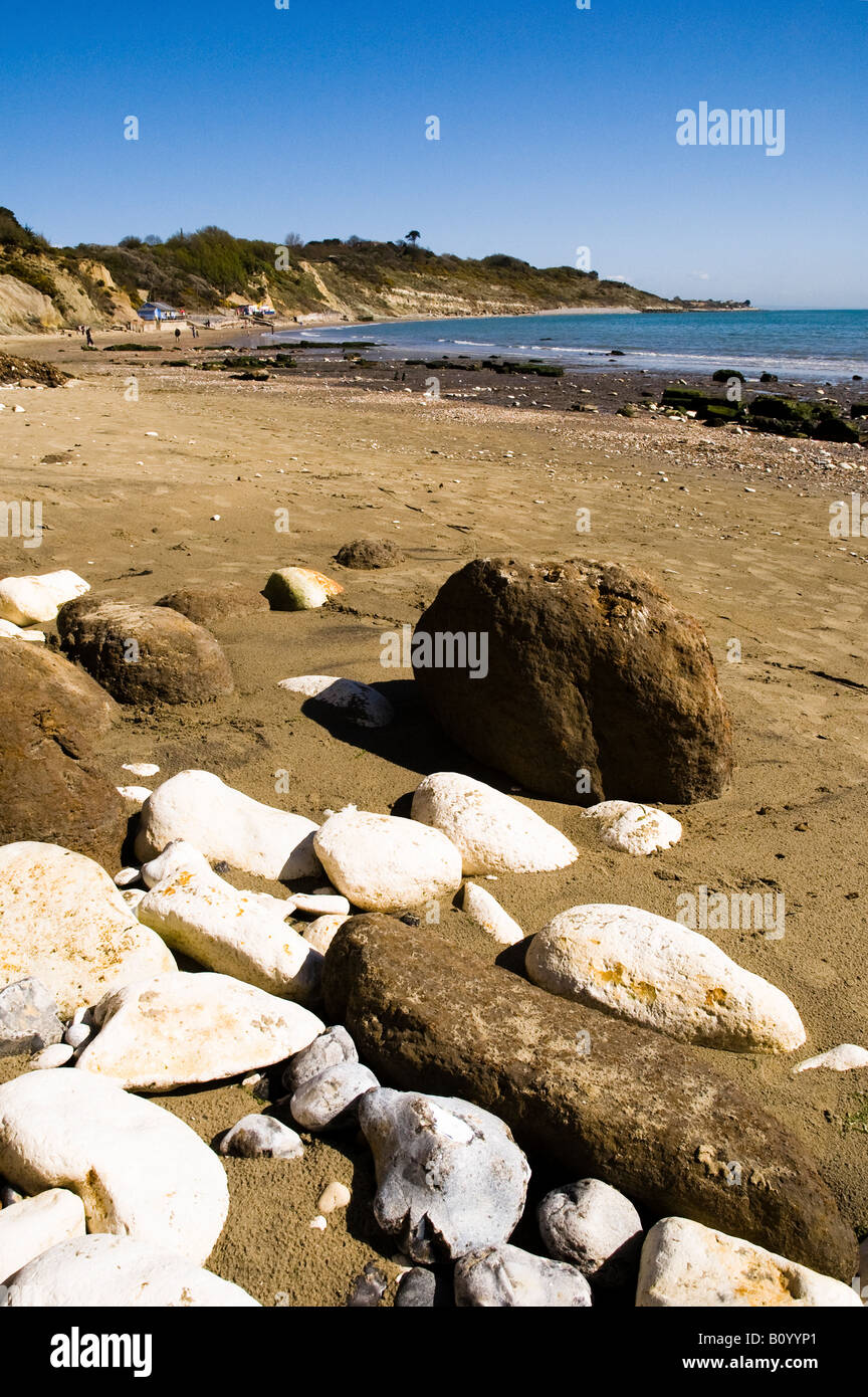 Whitecliff bay hi-res stock photography and images - Alamy