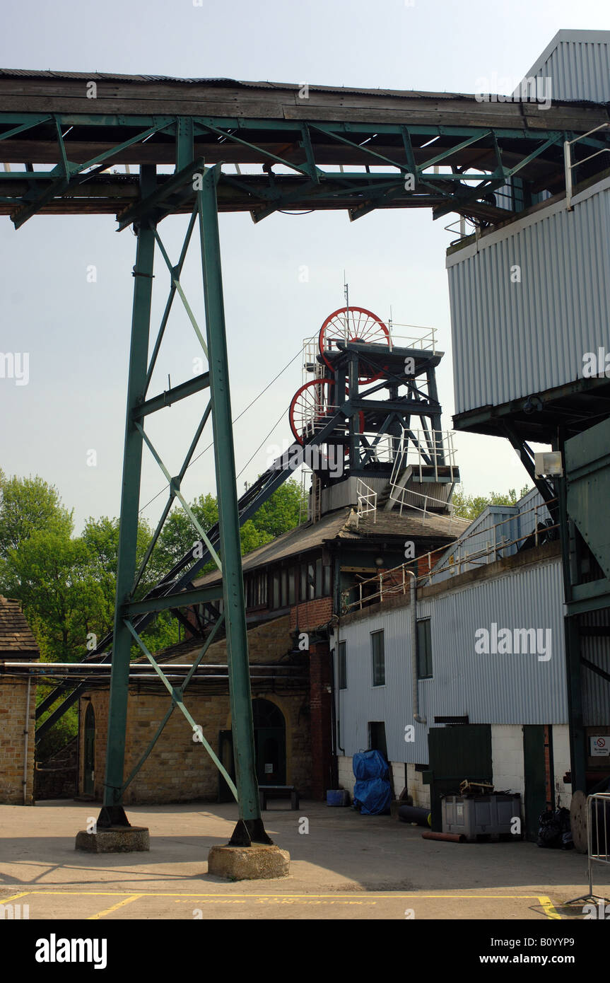 National Coal Mining Museum for England Stock Photo - Alamy