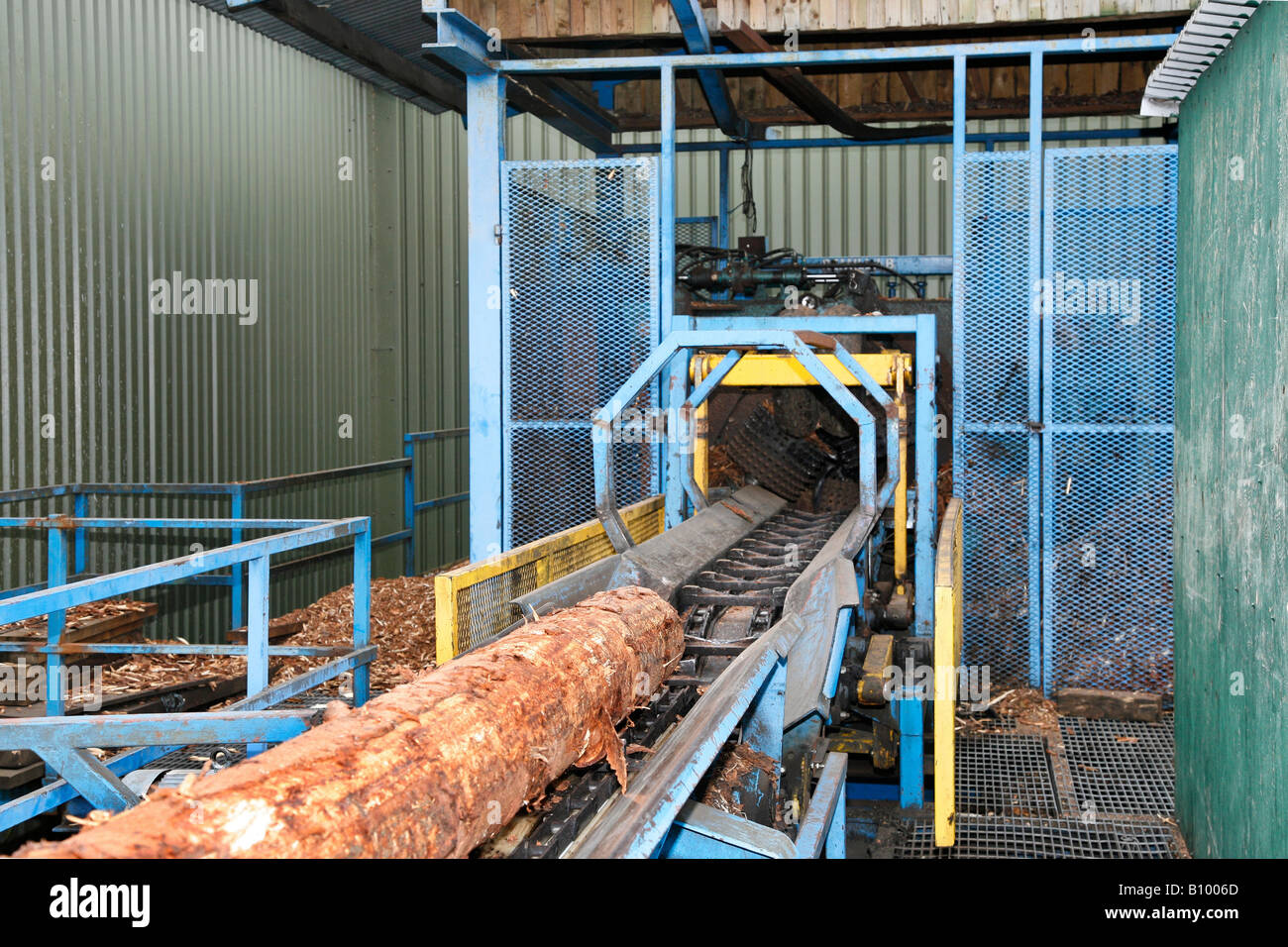 Timber Construction Materials Produced at Burnroot Sawmill, Dinnet ...
