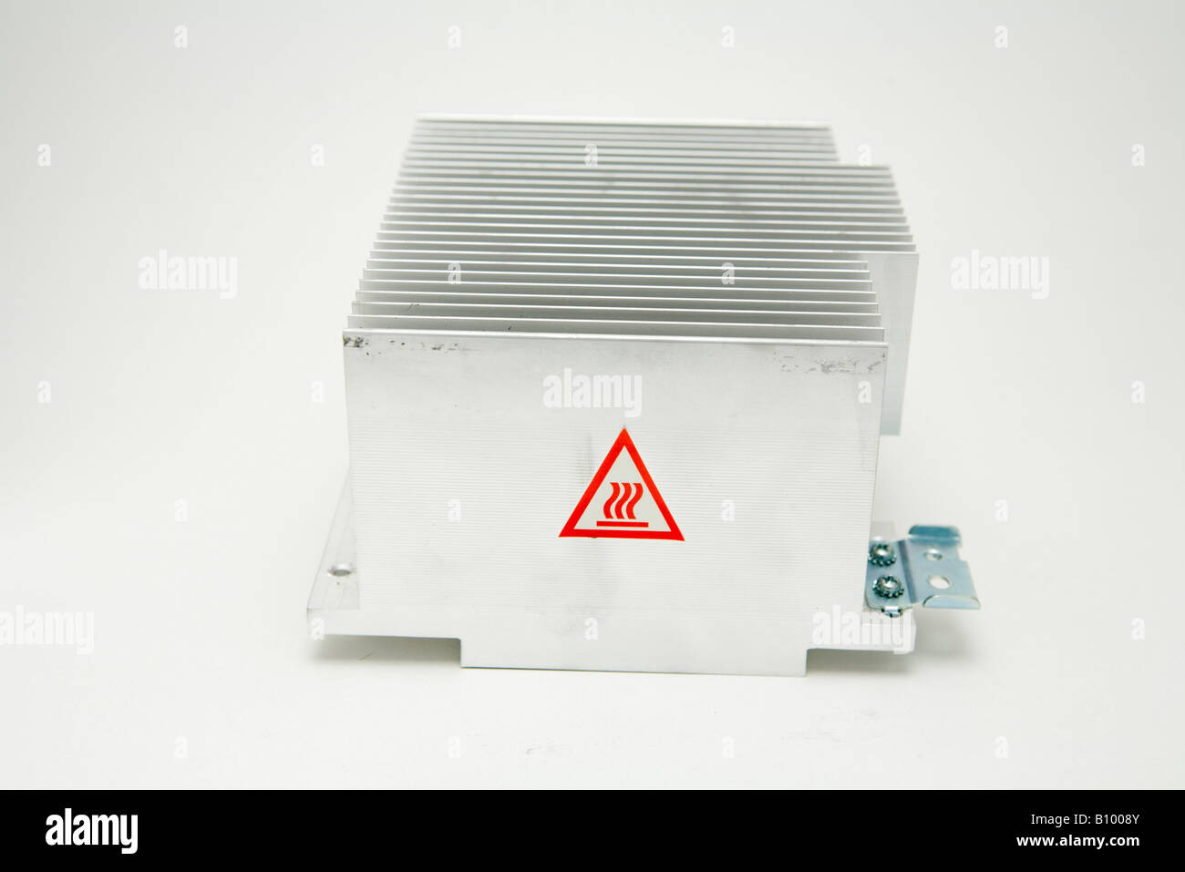 Aluminum computer heat sink Stock Photo - Alamy