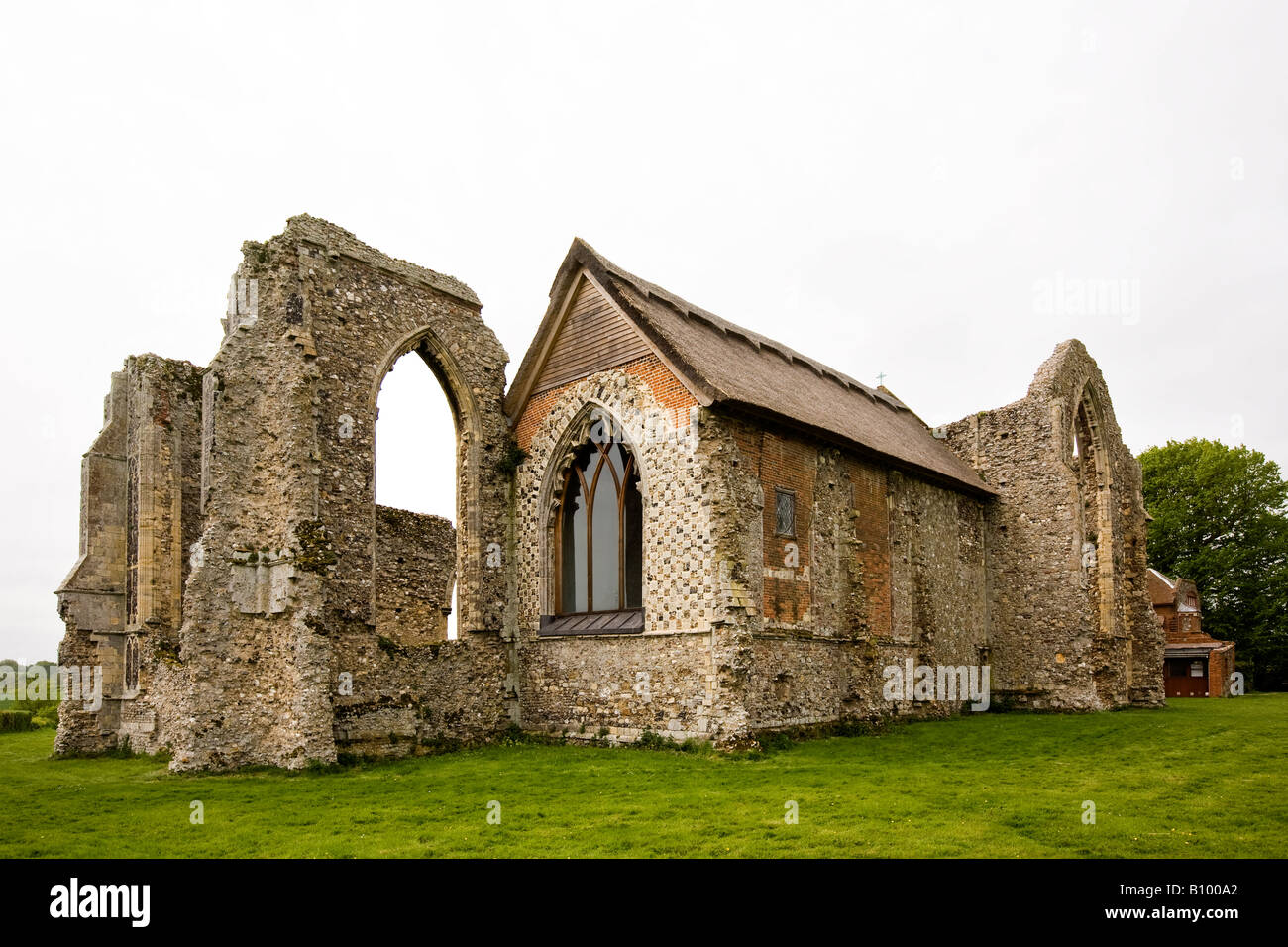 School building rebuilt hi-res stock photography and images - Alamy
