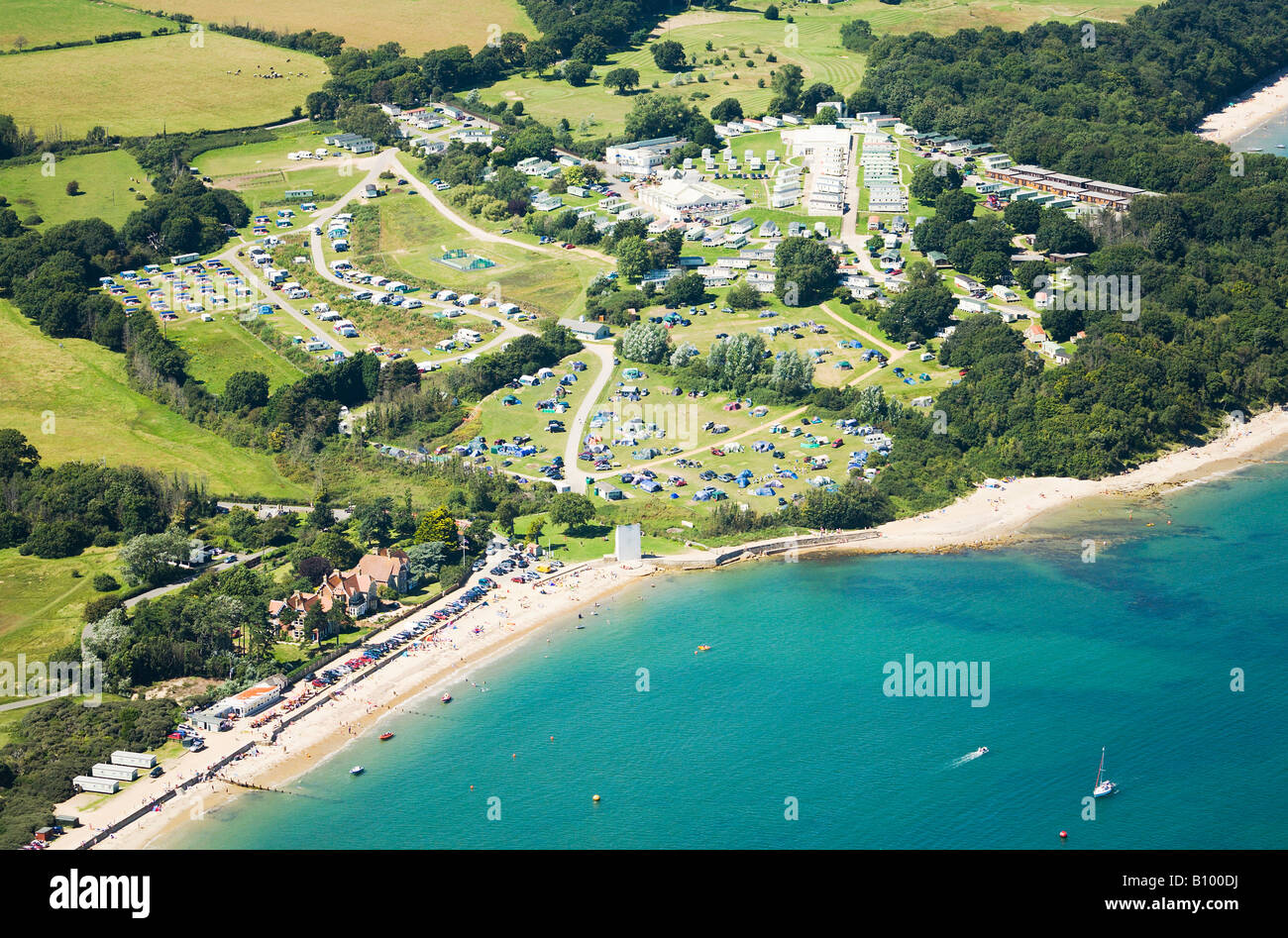 Nodes Point Holiday Park. St, Helen's, Ryde, Isle of Wight. UK Stock ...