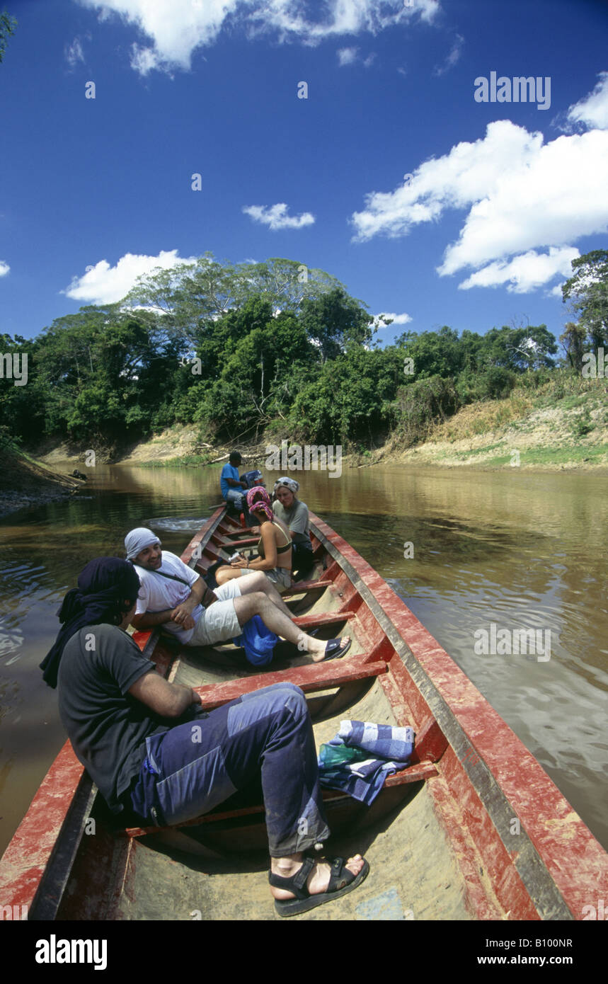Boat Madidi River Madidi National Park High Resolution Stock ...