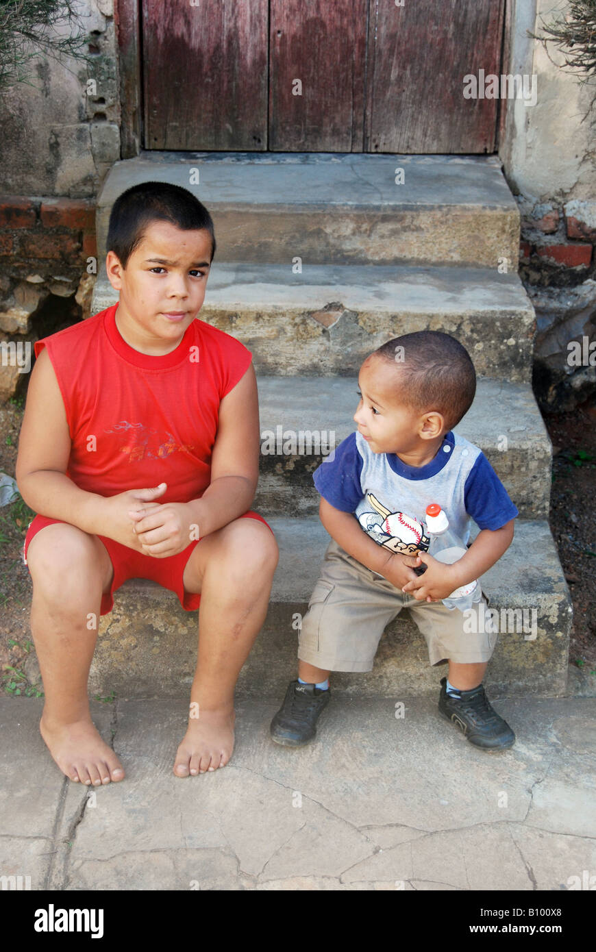 Two local boys hi-res stock photography and images - Alamy