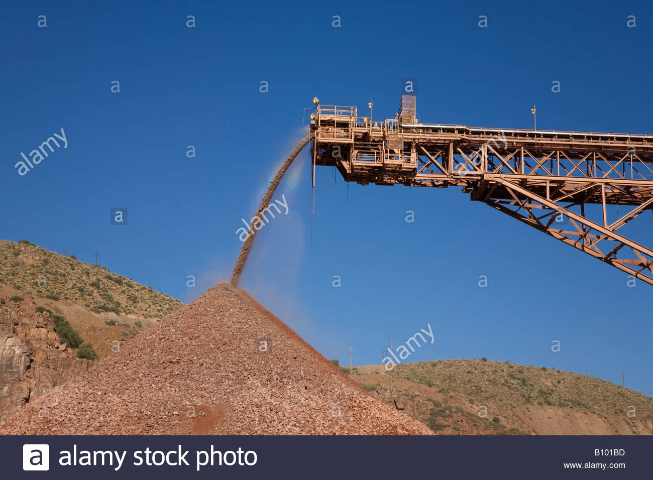 Ore Conveyor High Resolution Stock Photography and Images - Alamy