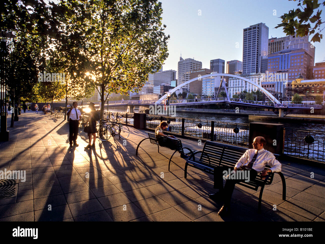 Summer in melbourne australia hi-res stock photography and images - Alamy
