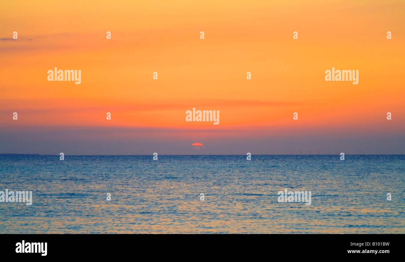 picture of the tropical sunset Stock Photo - Alamy