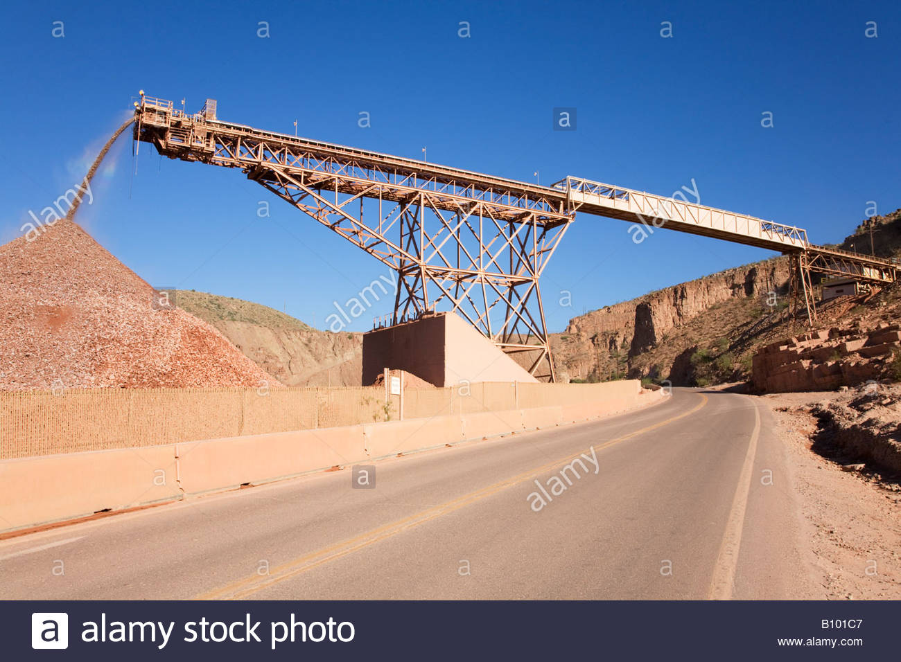 Ore Conveyor High Resolution Stock Photography and Images - Alamy