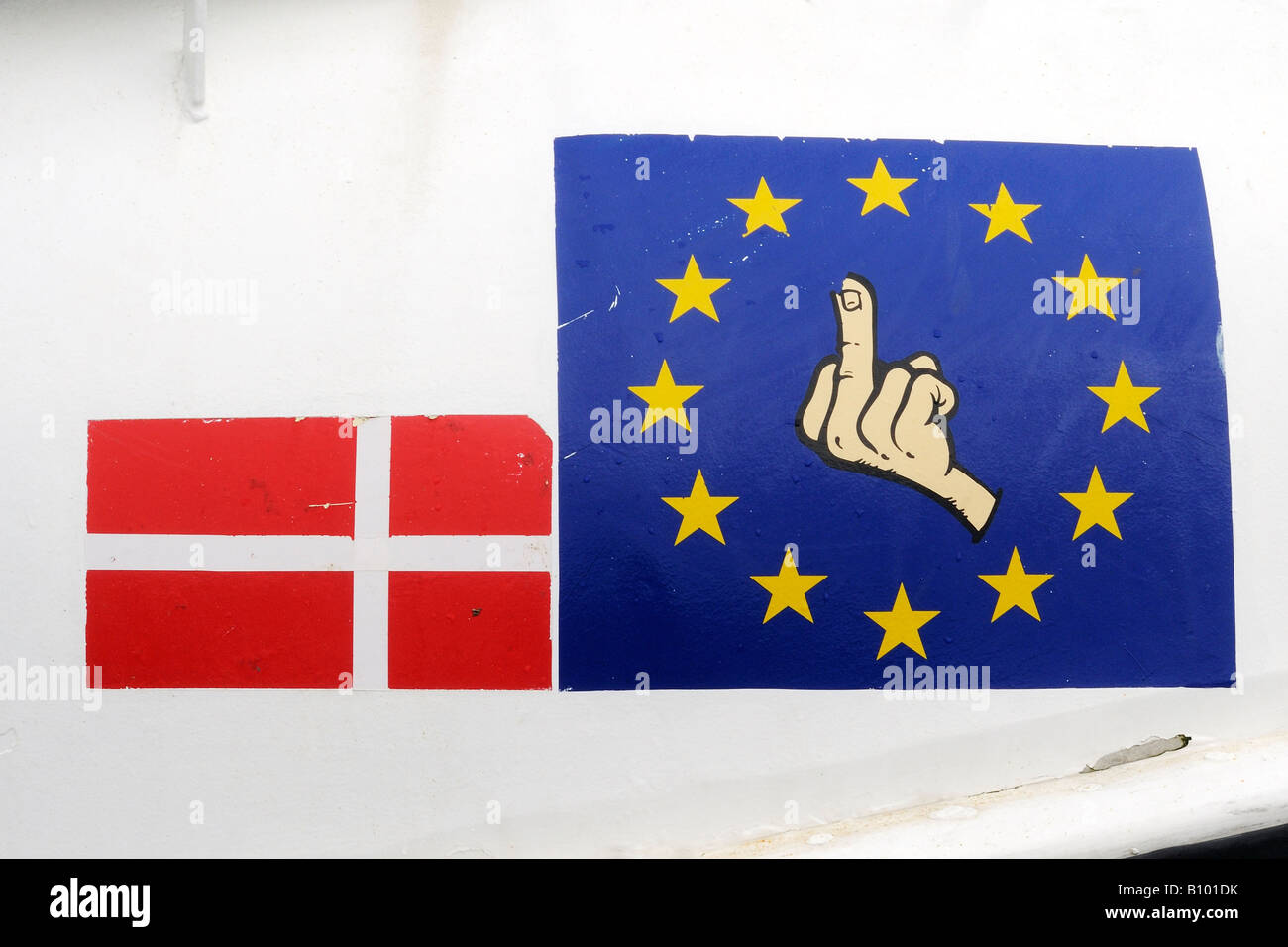 Denmark and the EU Dänemark und die EU Stock Photo - Alamy