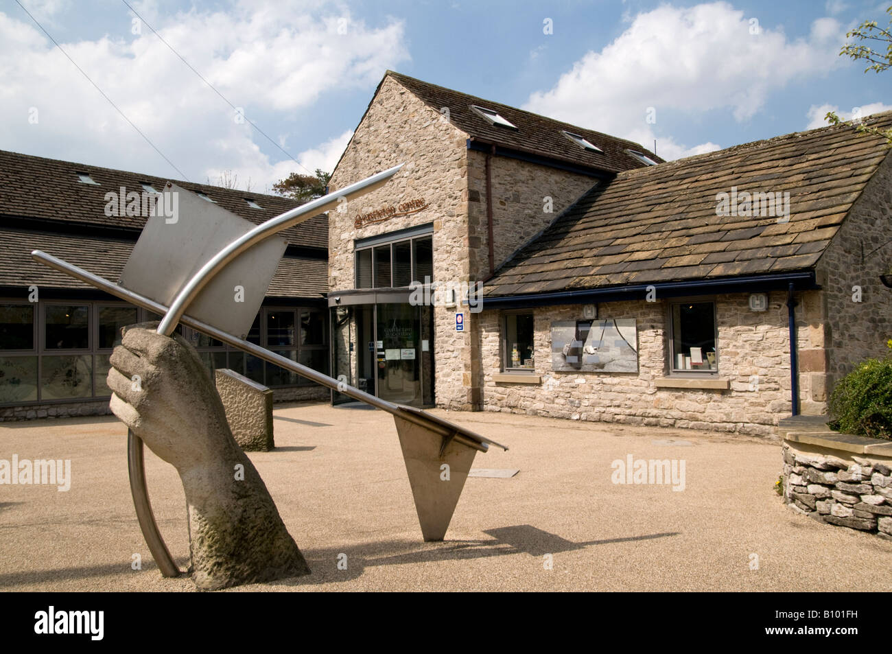 Castleton Visitors Centre Peak District Derbyshire England UK Stock ...