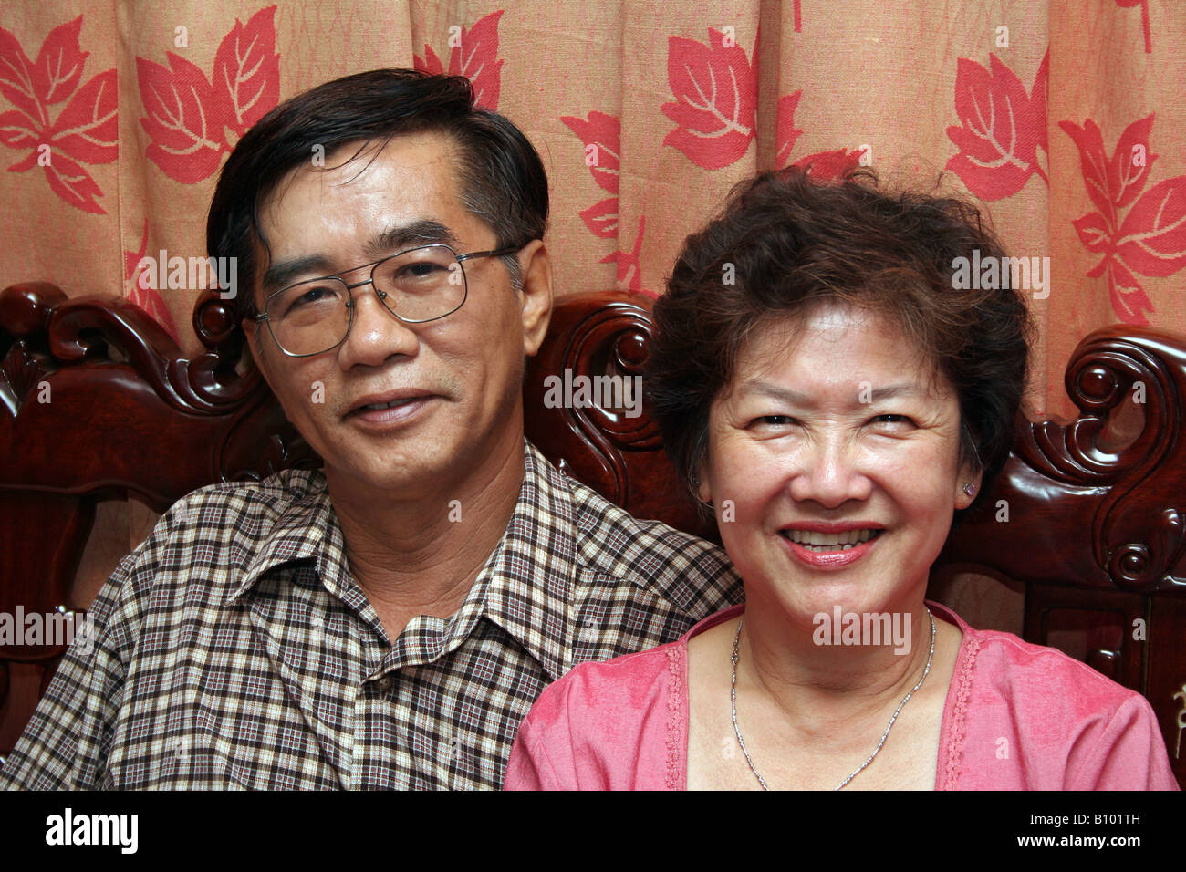 A happy asian couple Stock Photo - Alamy