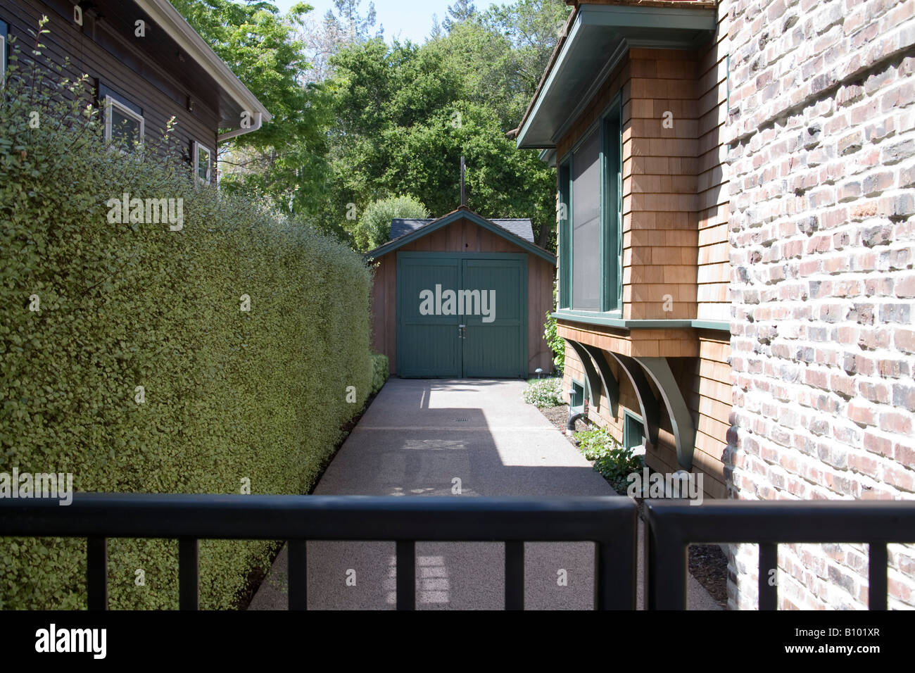 Hewlett Packard Garage in Palo Alto. Birthplace of Silicon Valley and ...