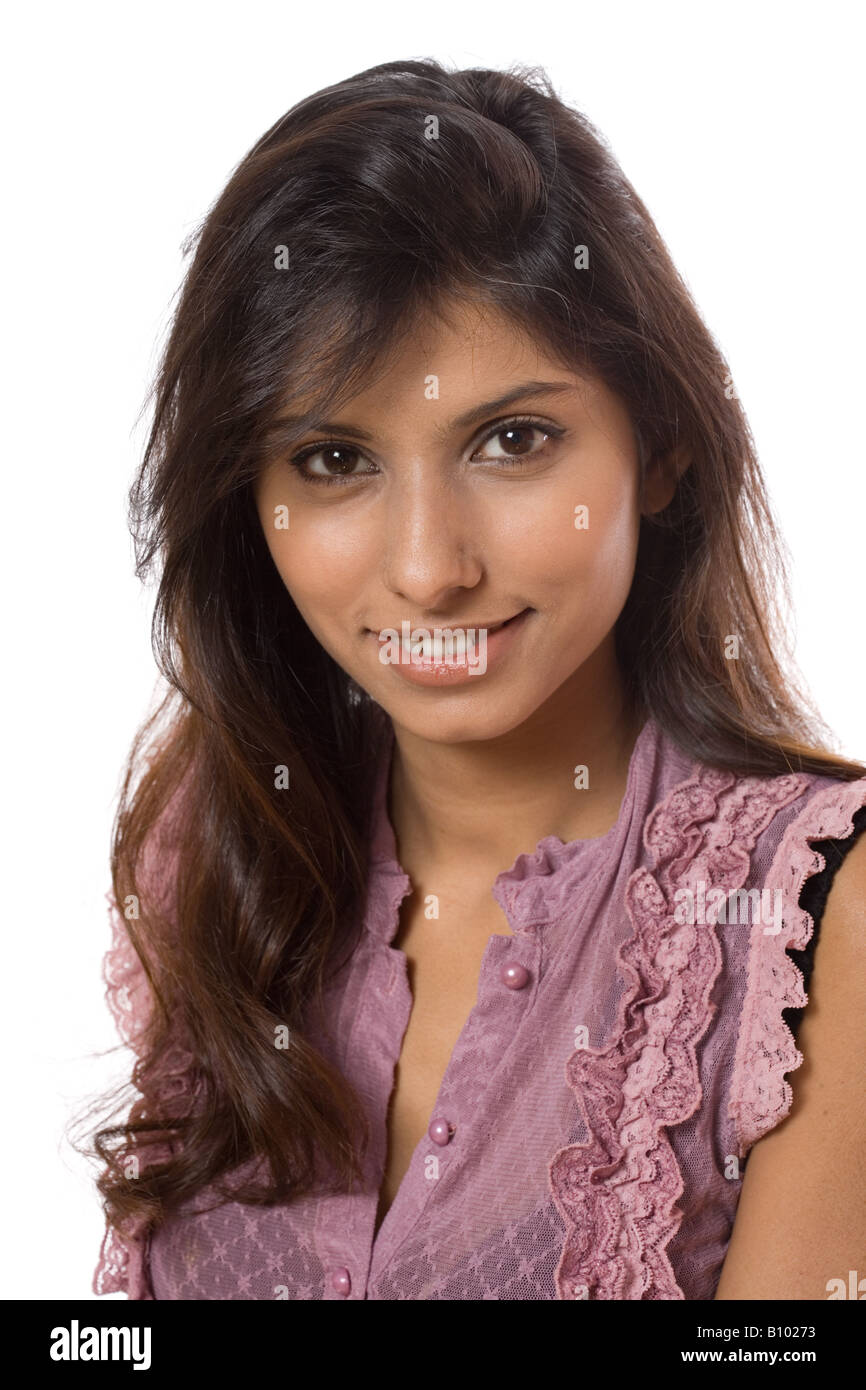 Pretty girl. Great face. Young woman under 21 Stock Photo - Alamy