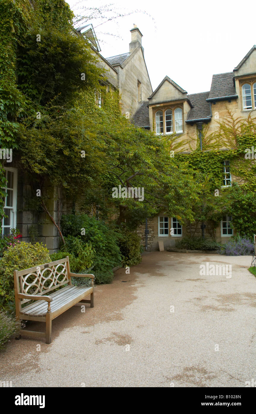 Oxford College grounds Stock Photo - Alamy