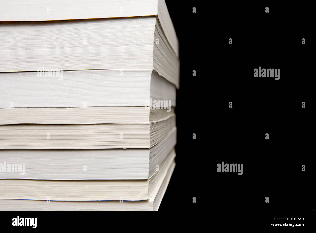 Books manuals on white hi-res stock photography and images - Alamy