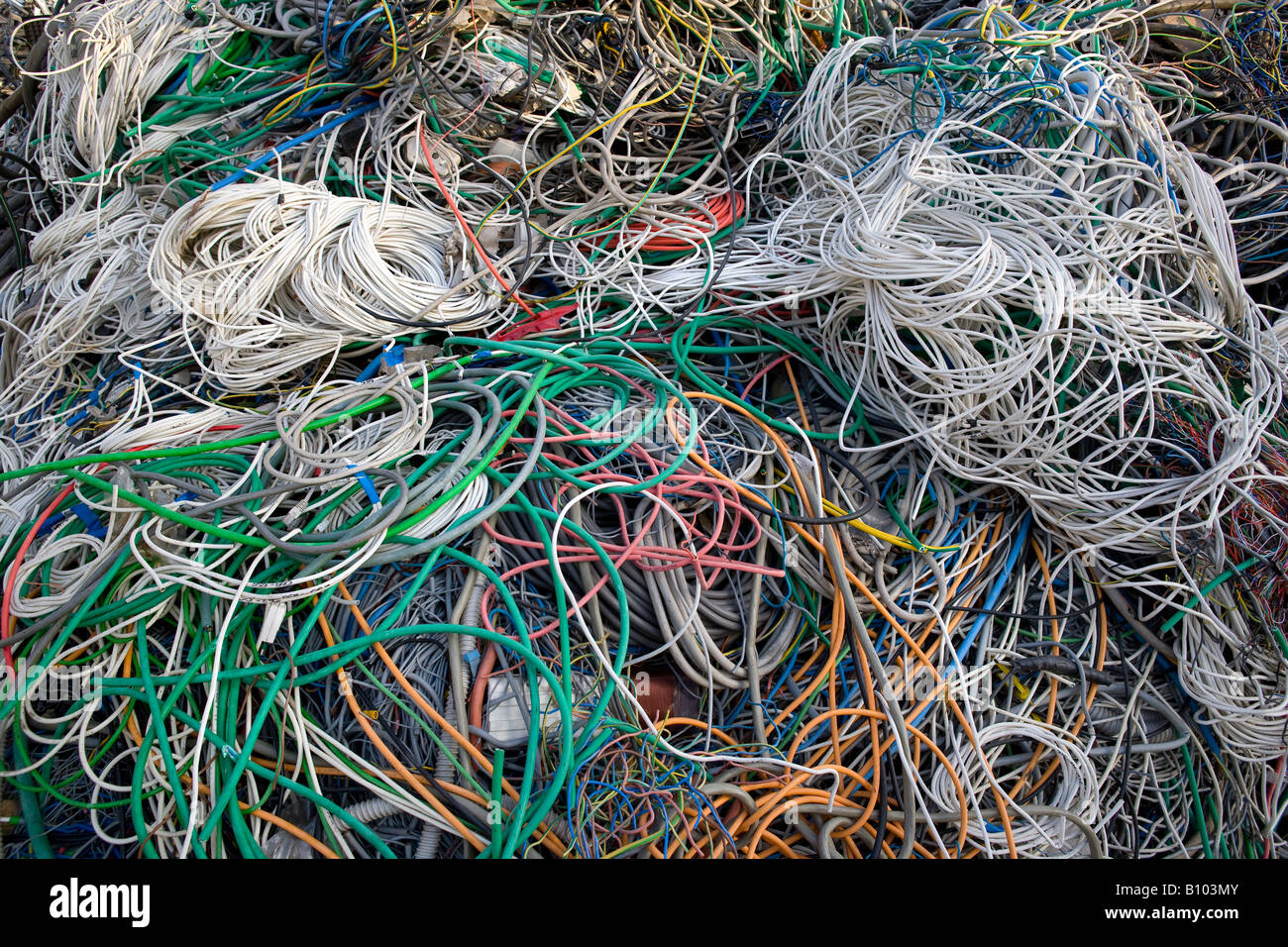 recovery, differentiated, Electric Cables Stock Photo - Alamy