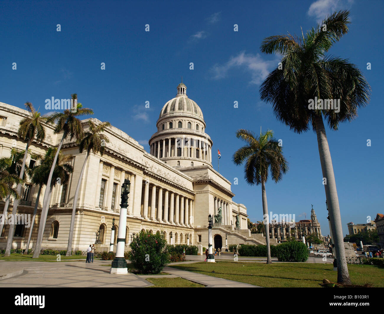 Capitolio Nacional Centro Havana Cuba Stock Photo - Alamy